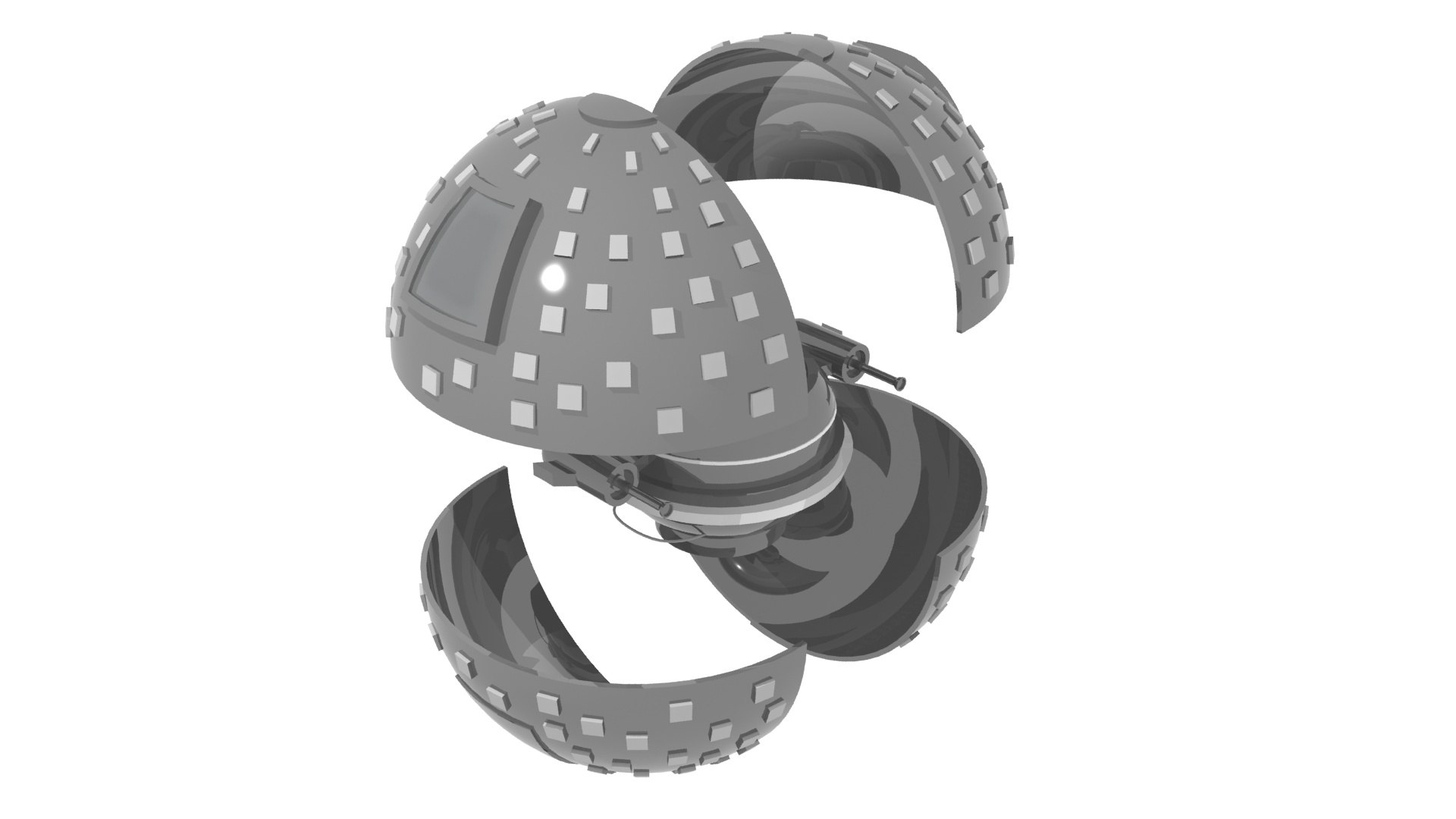 Sphere Robot Mecha 3D Model | 1149001 | TurboSquid