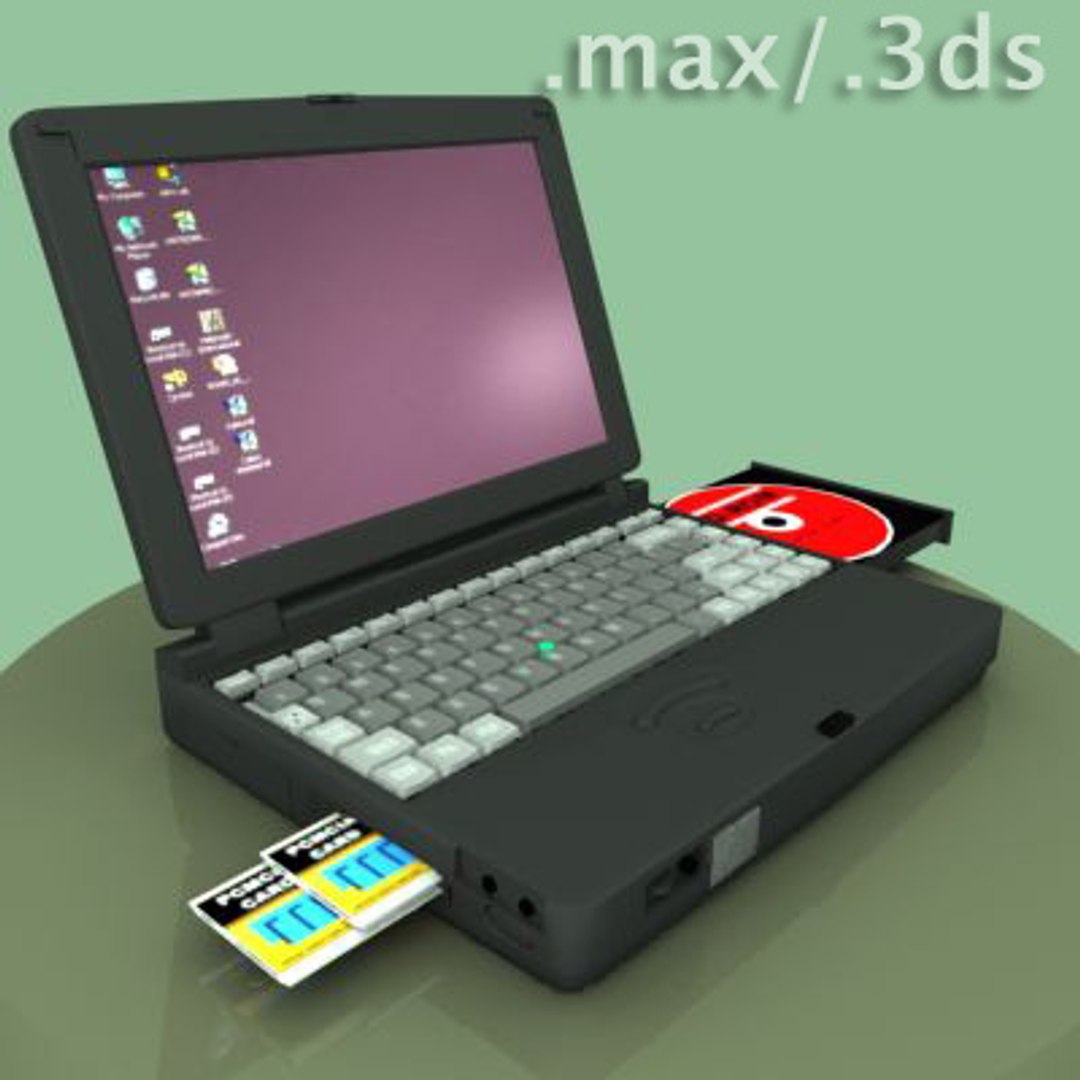 Pc Cd-rom 3d Model