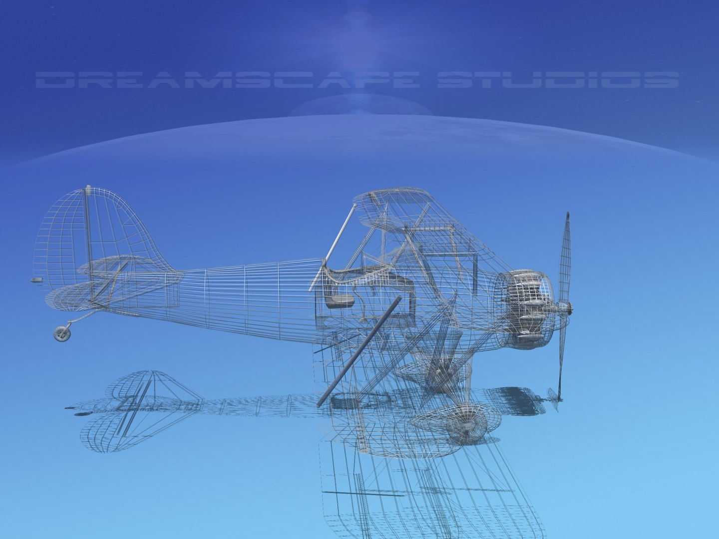 3d waco ymf-5 ymf model