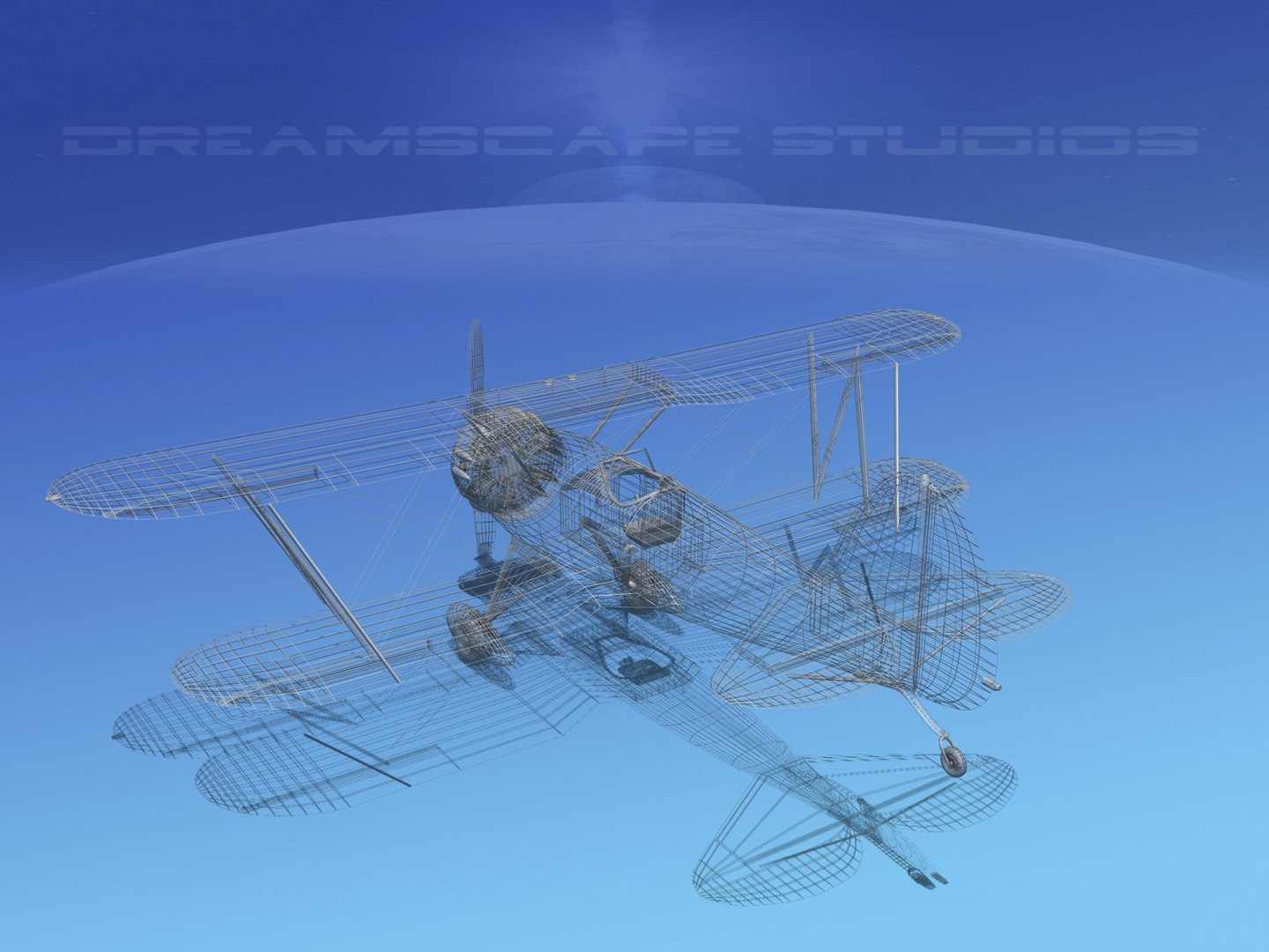 3d waco ymf-5 ymf model