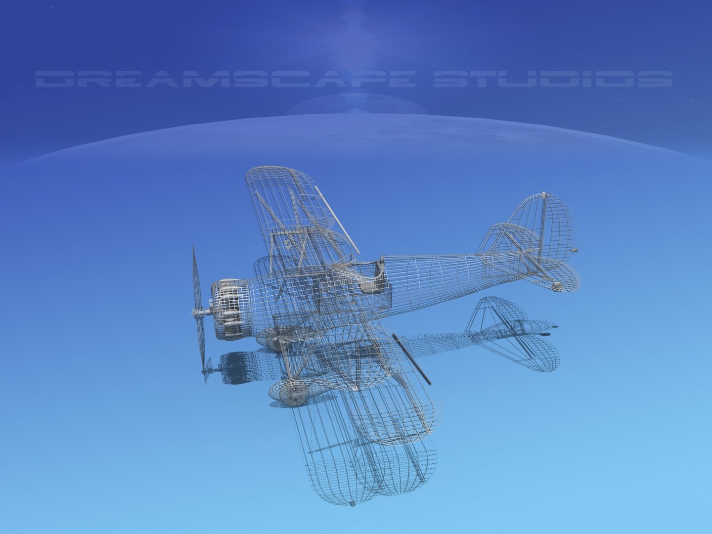 3d waco ymf-5 ymf model