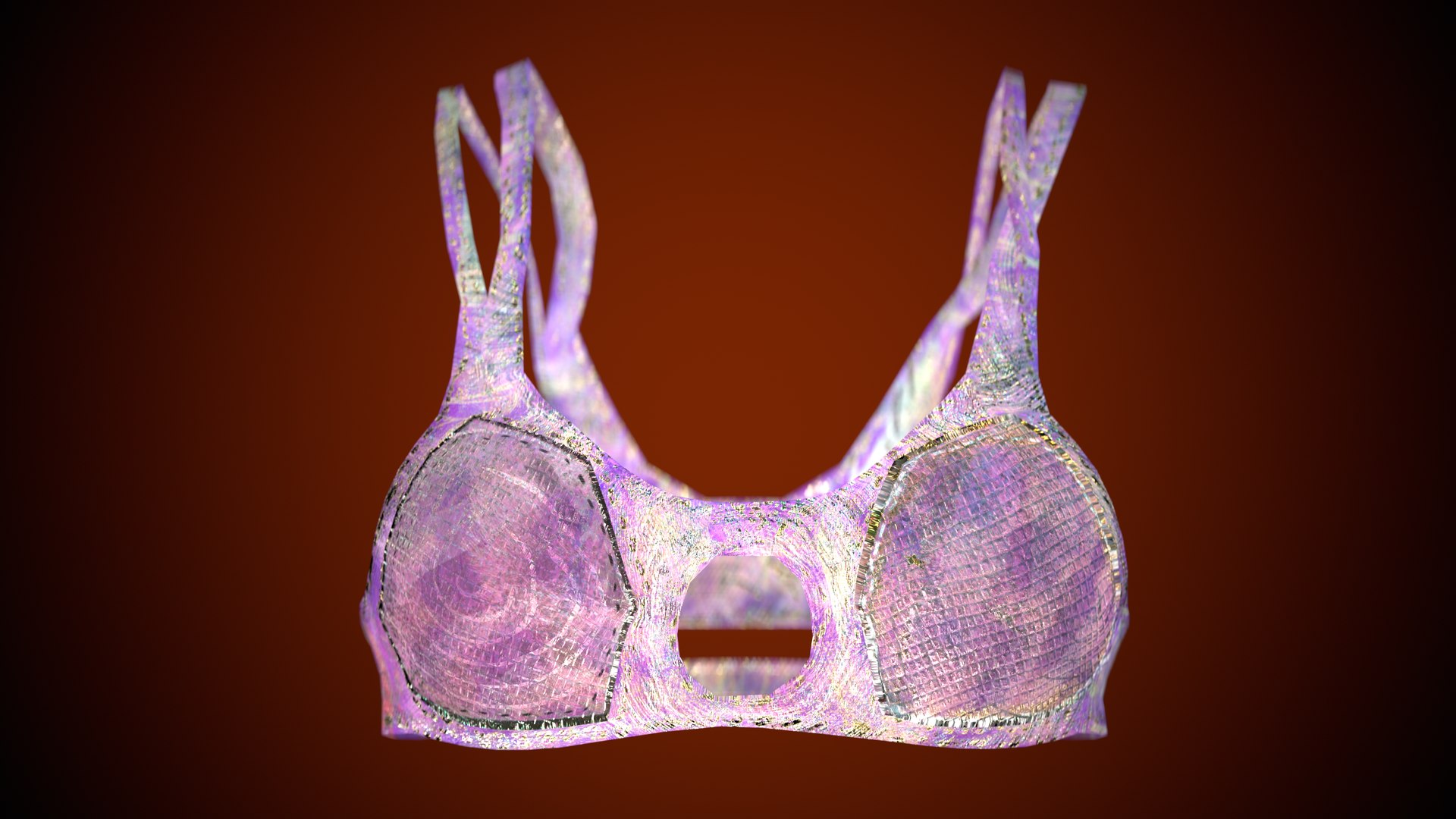 3D Party Bra Psychedelic Rave CyberPunk Hippy Street - TurboSquid 2001740