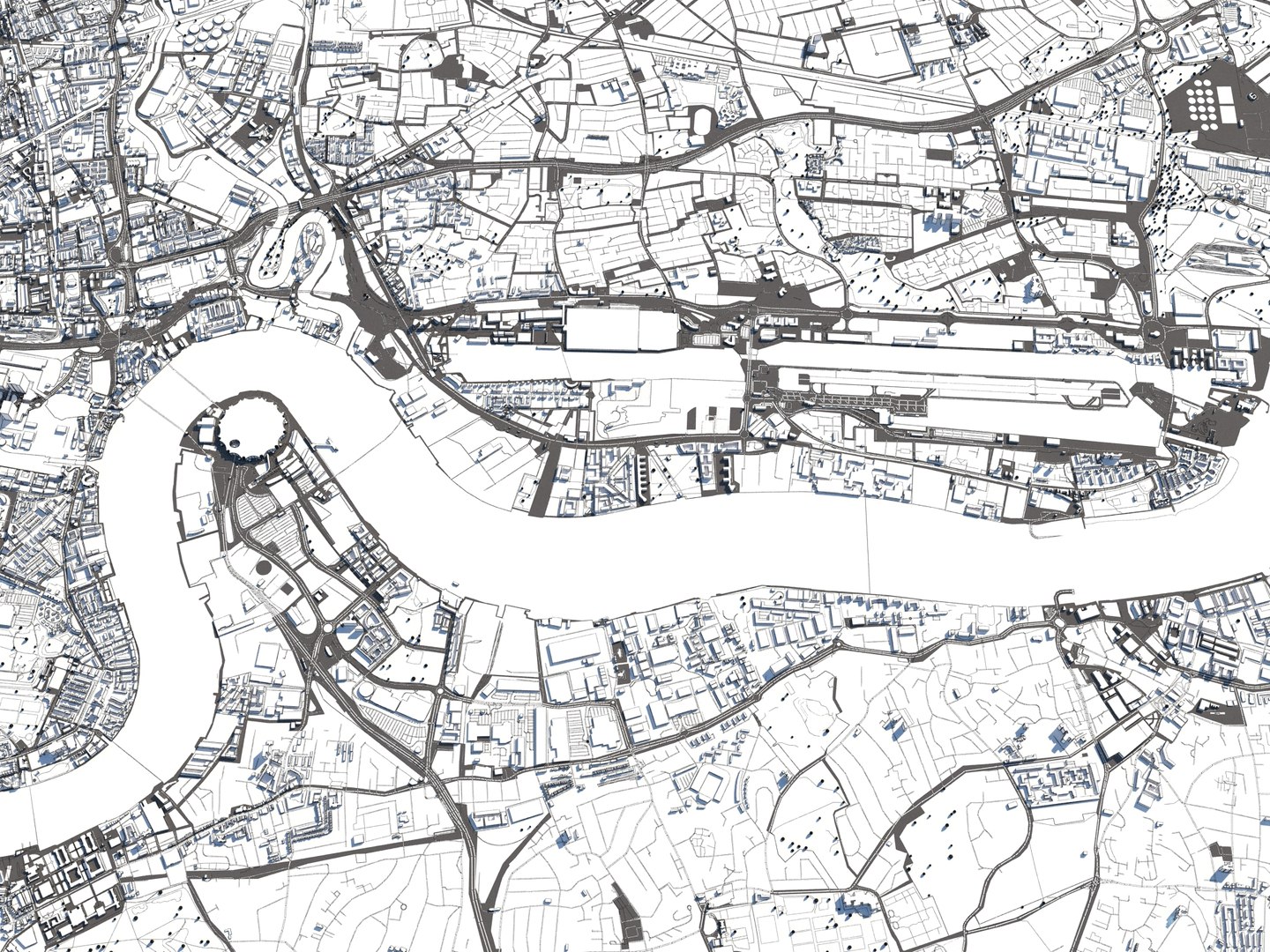 Buildings Houses Maps 3D Model - TurboSquid 1445590