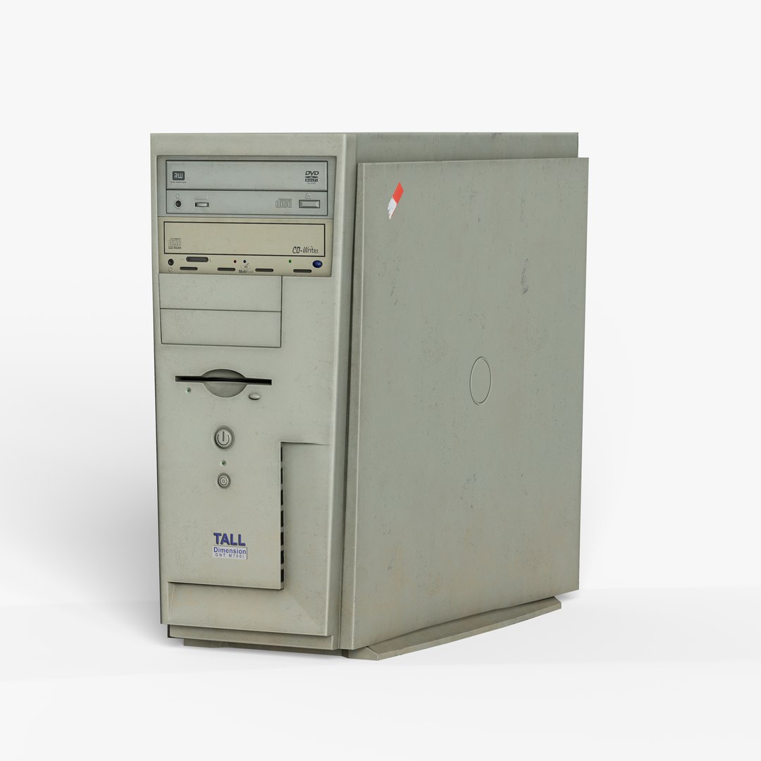 3D CPU Cabinet Model - TurboSquid 2185114