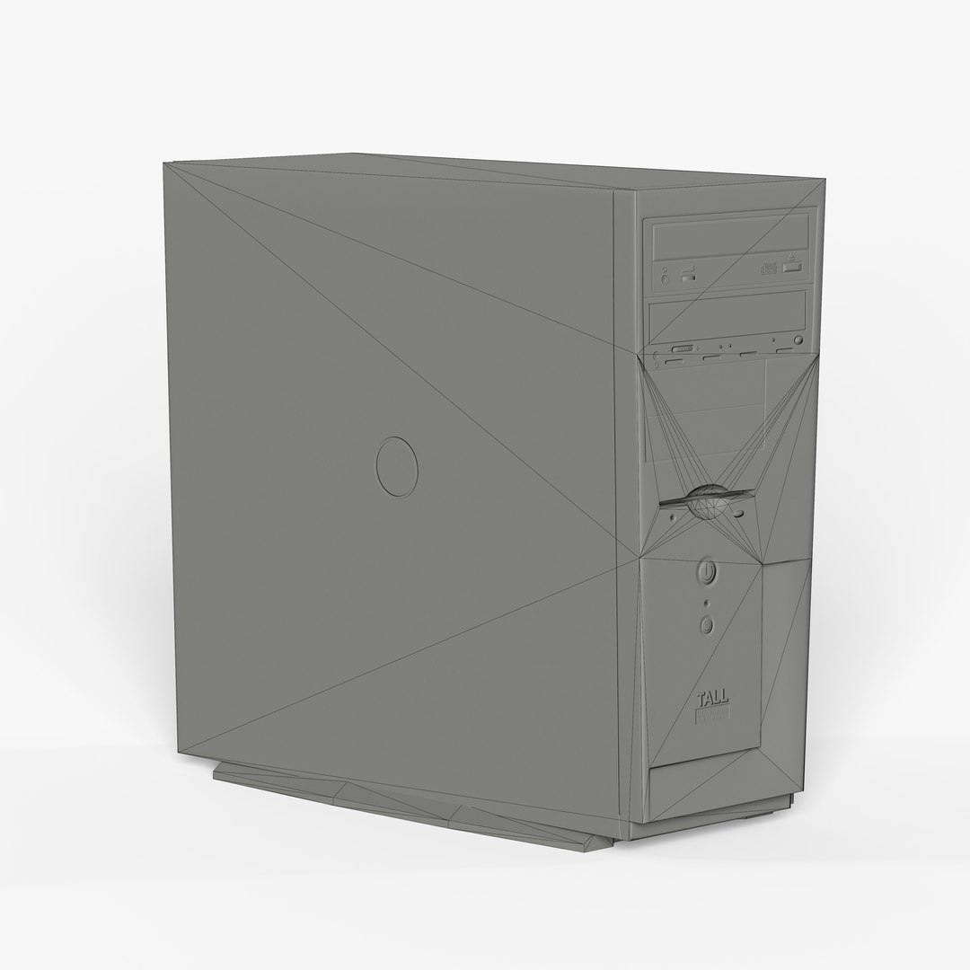 3D CPU Cabinet Model - TurboSquid 2185114