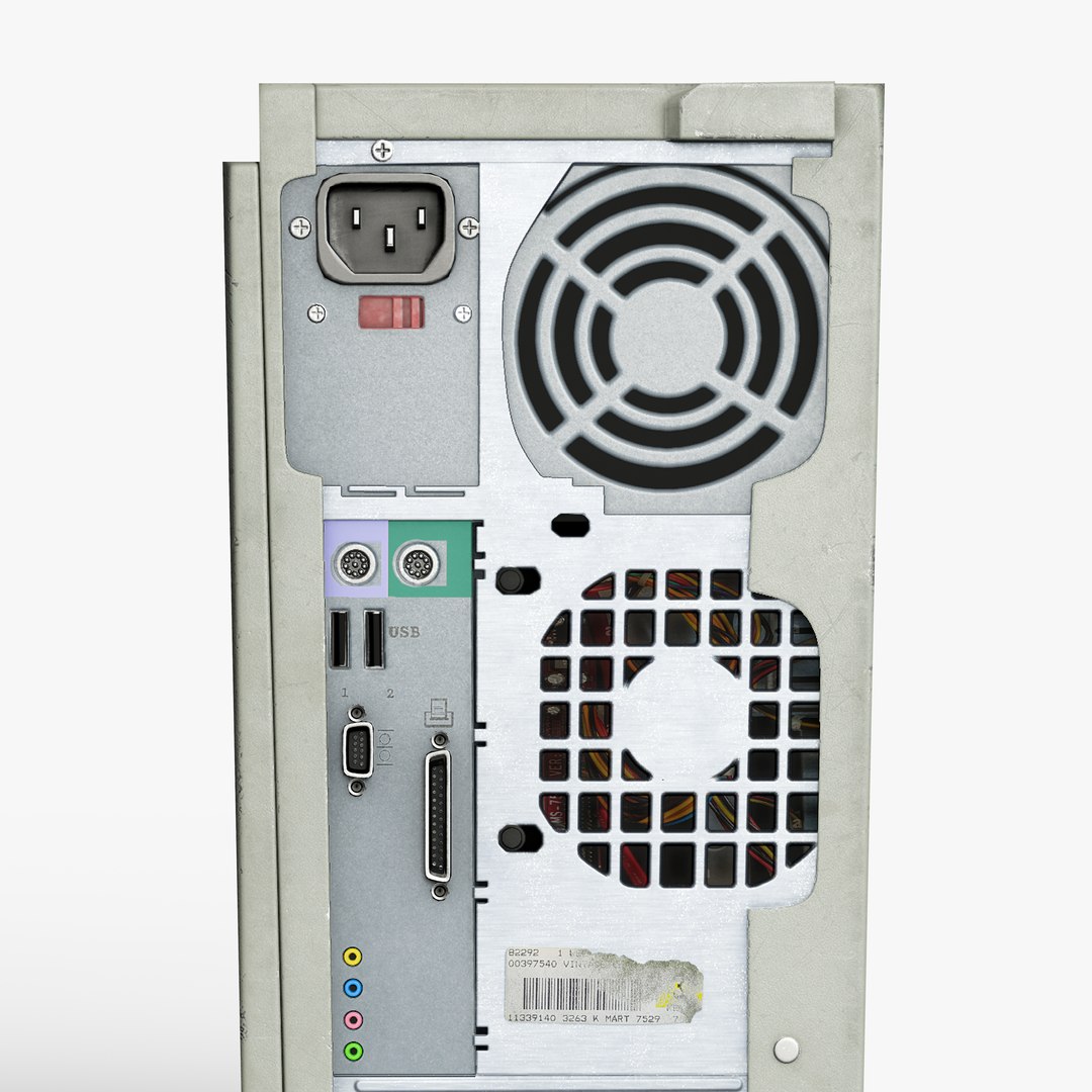 3D CPU Cabinet Model - TurboSquid 2185114