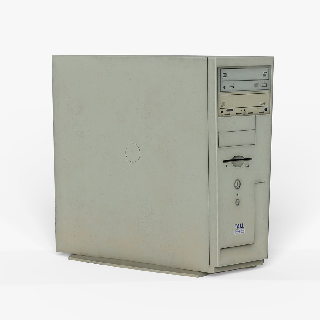 3D CPU Cabinet Model - TurboSquid 2185114