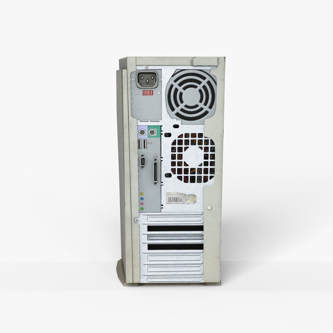 3D CPU Cabinet Model - TurboSquid 2185114