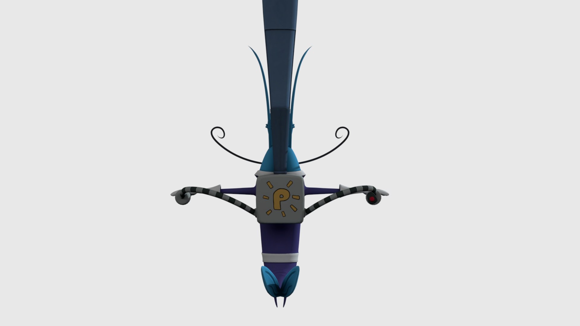 3D Prawn Rigged And Animated Model - TurboSquid 2336967
