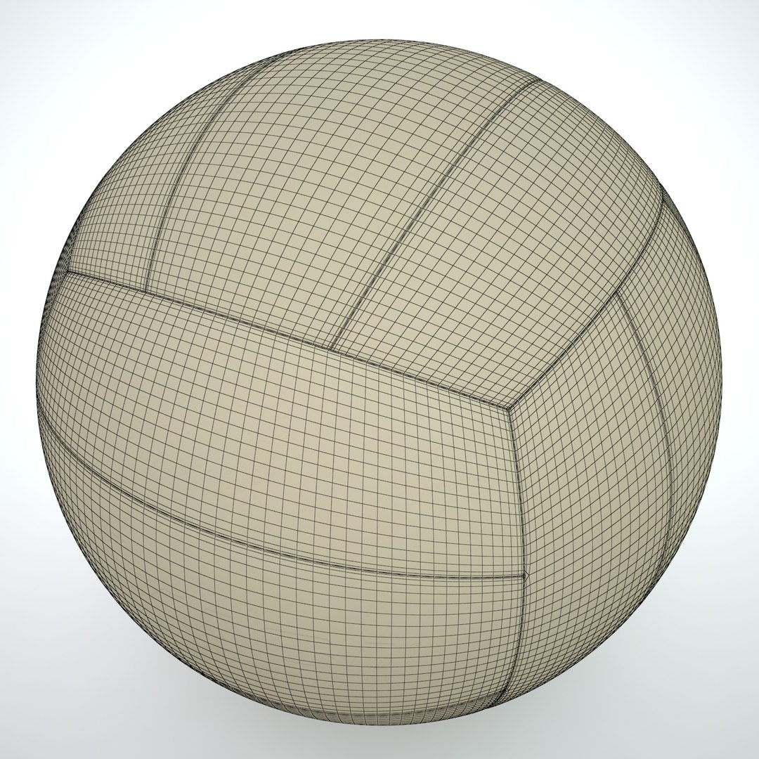Volleyball ball 3D model - TurboSquid 1360402