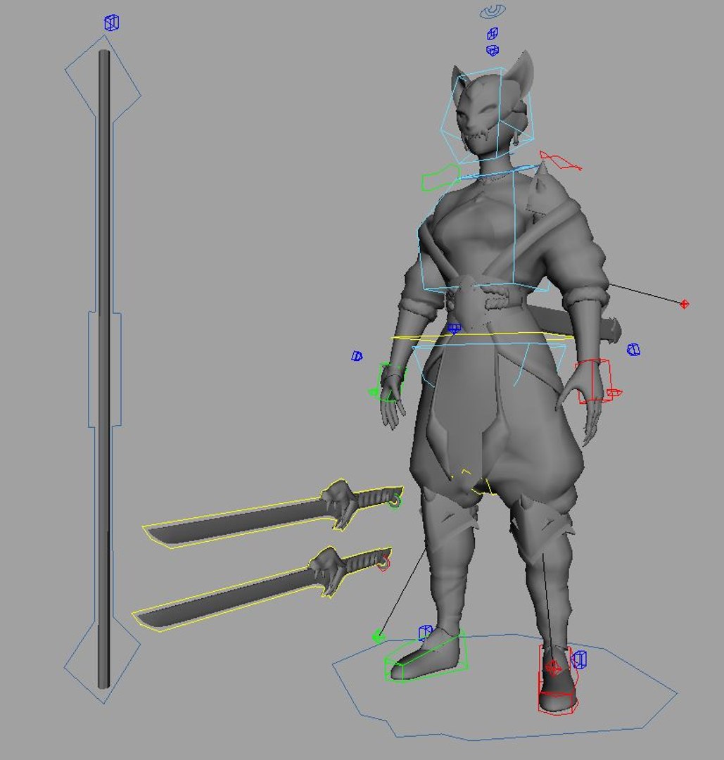 Rig Animation 3D Model - TurboSquid 1428343