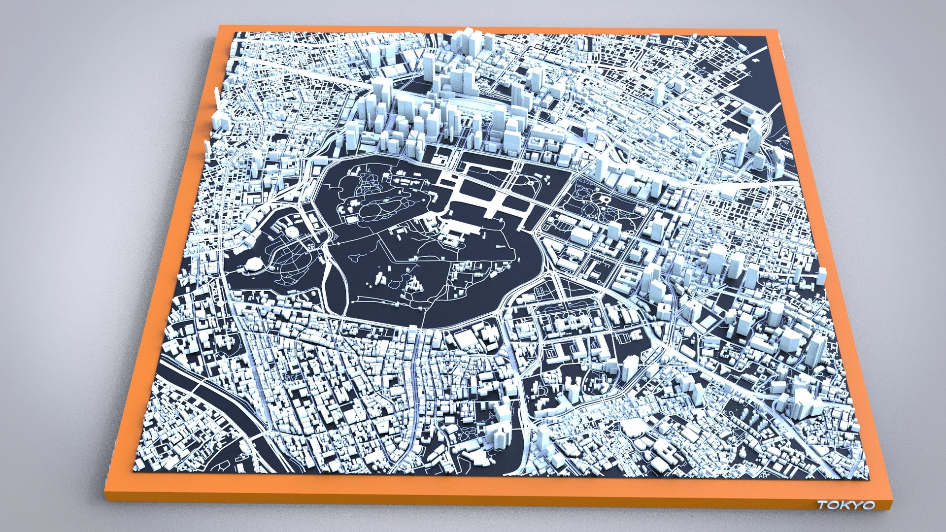 3D Cityscape Tokyo Japan Model - TurboSquid 1793183