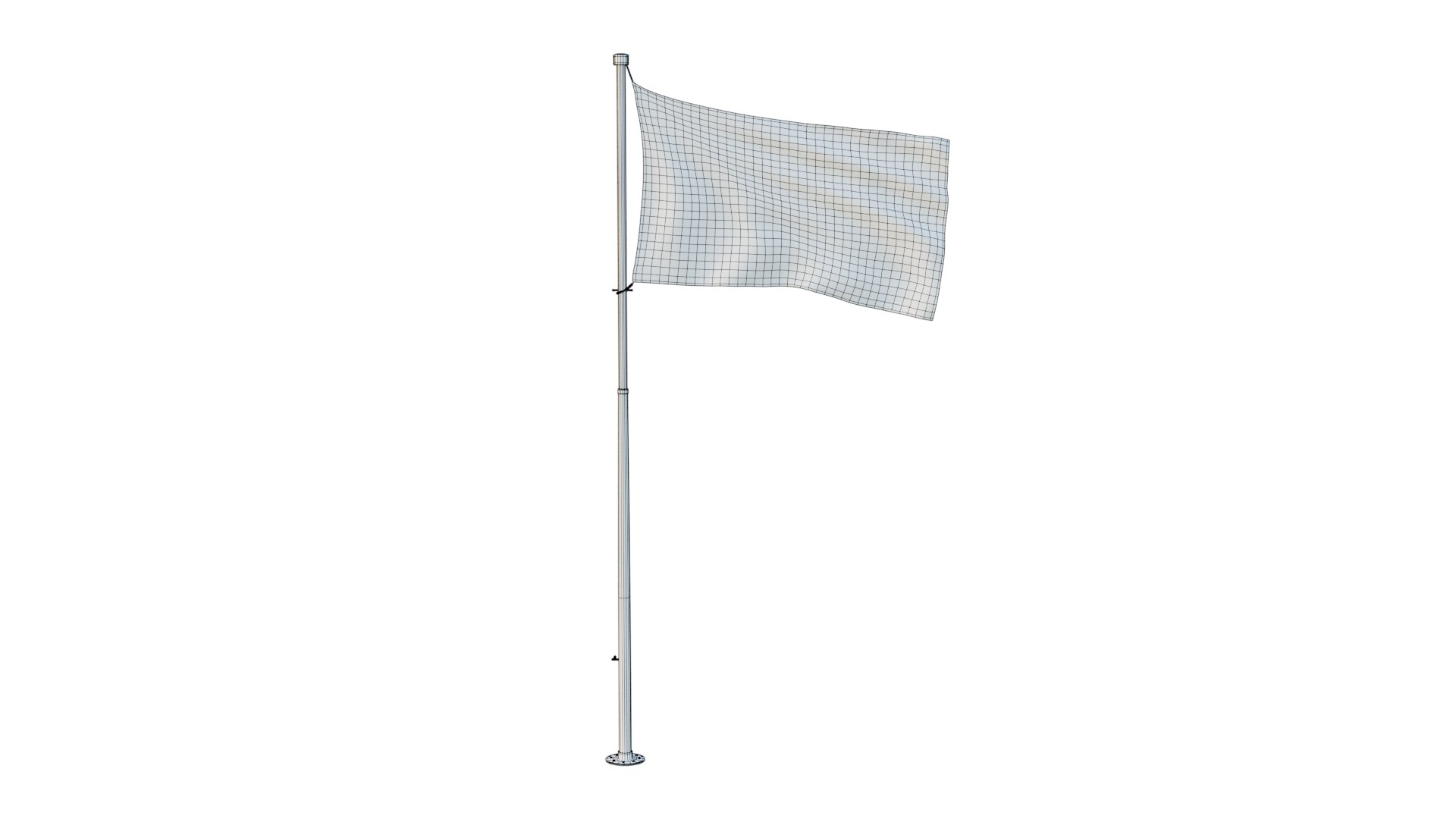 Pole Flag Peru 3D Model - TurboSquid 2203890