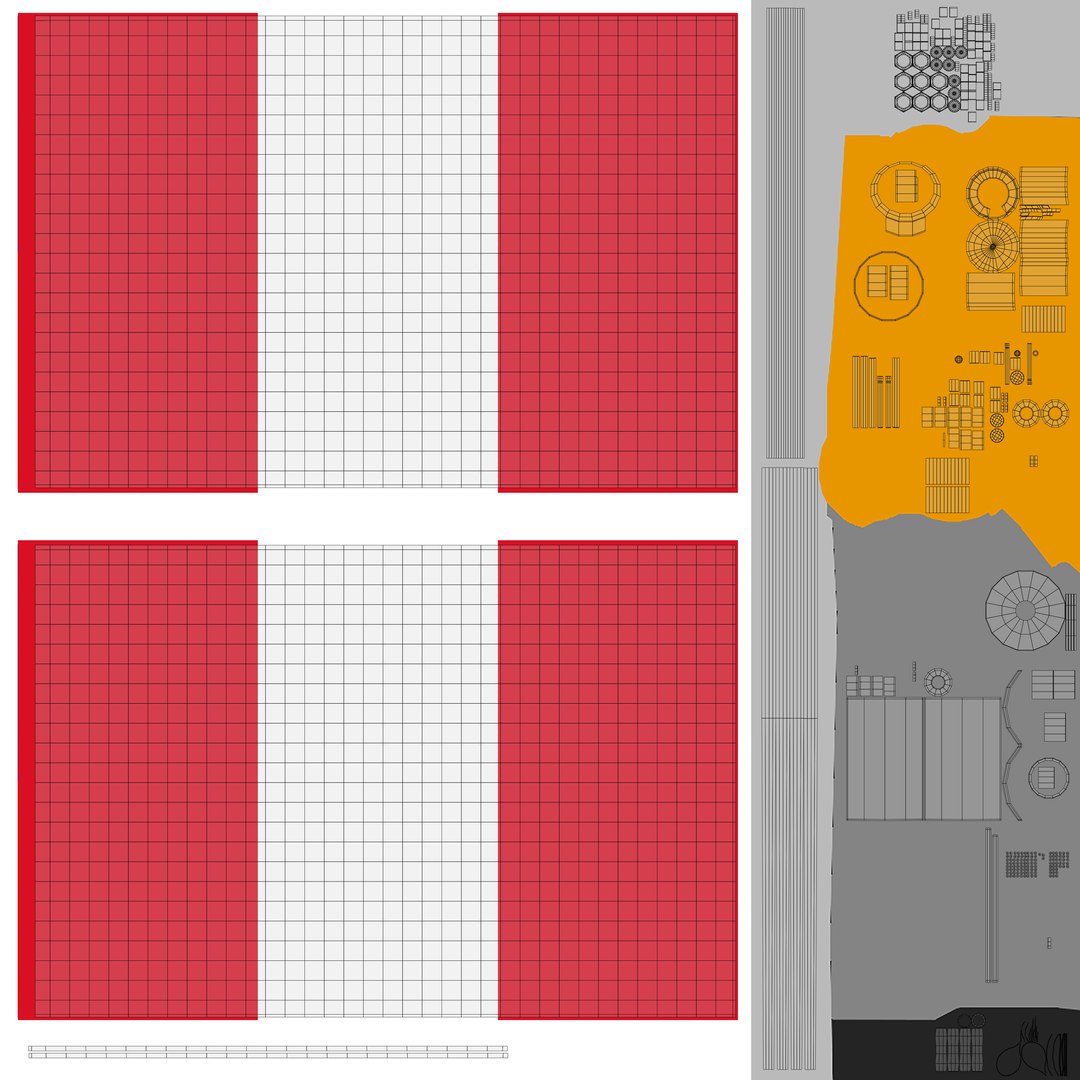 Pole Flag Peru 3D Model - TurboSquid 2203890