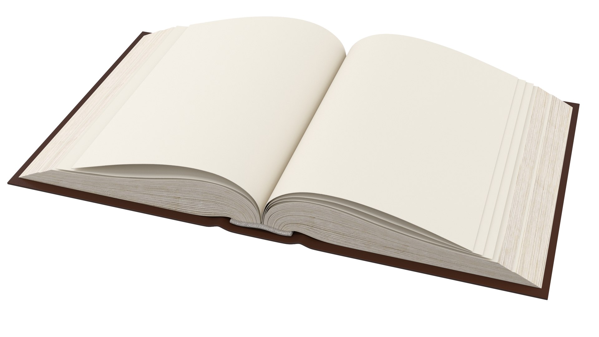 3D Hardcover Book - TurboSquid 2001414