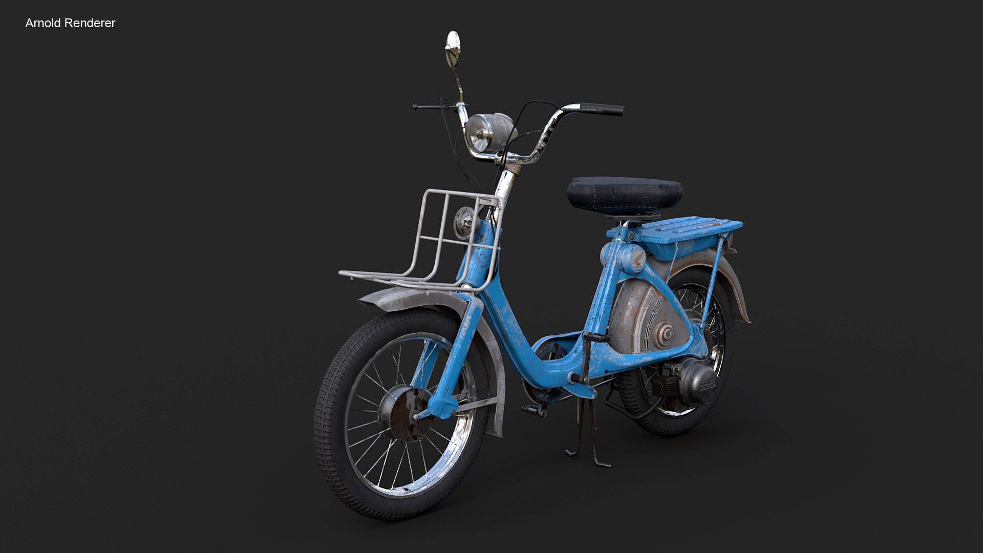 3D Honda P50 Used Model - TurboSquid 2147777