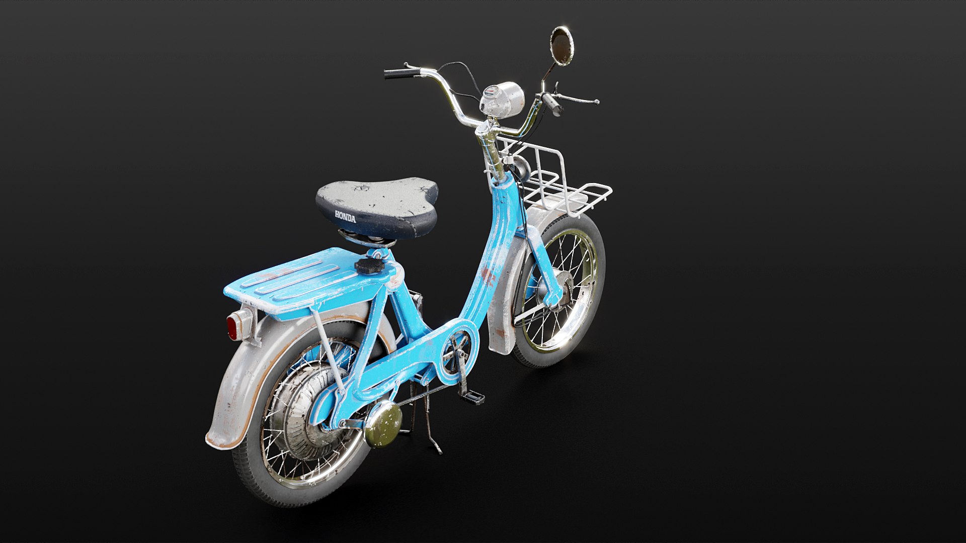 3D Honda P50 Used Model - TurboSquid 2147777