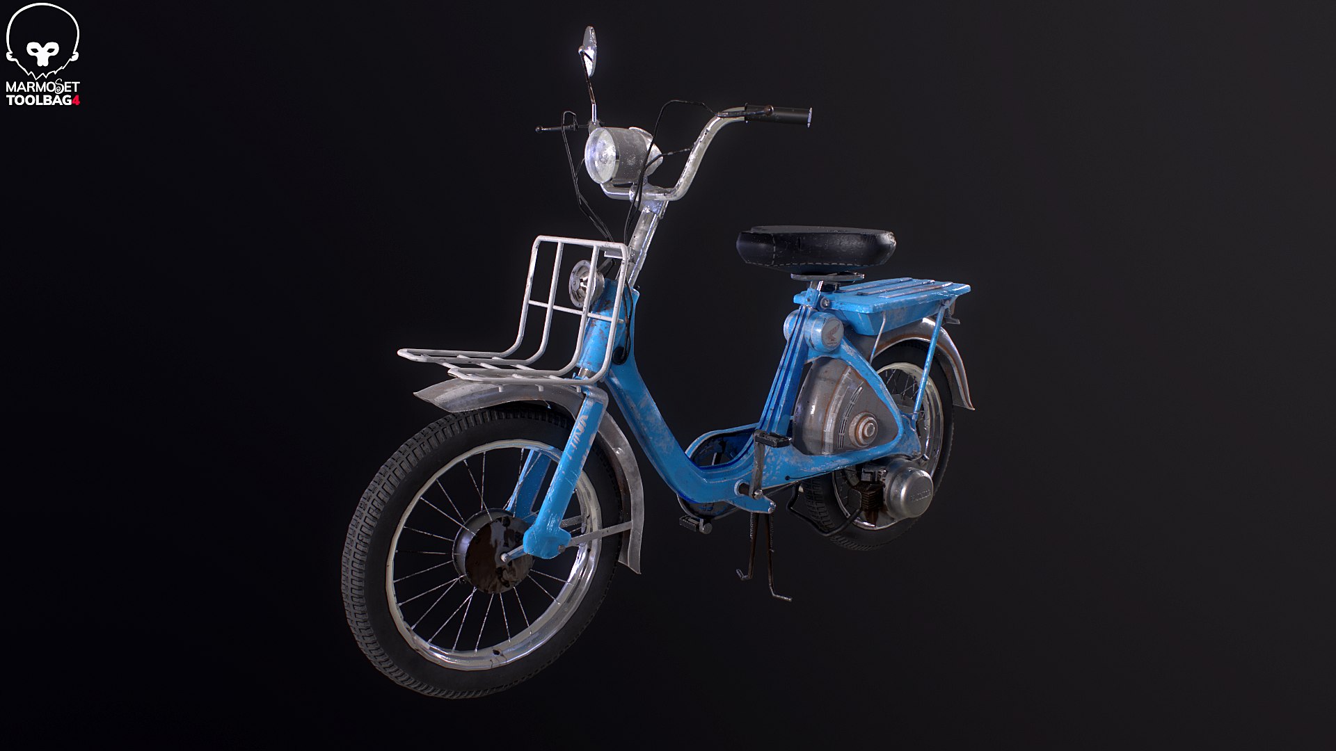 3D Honda P50 Used Model - TurboSquid 2147777