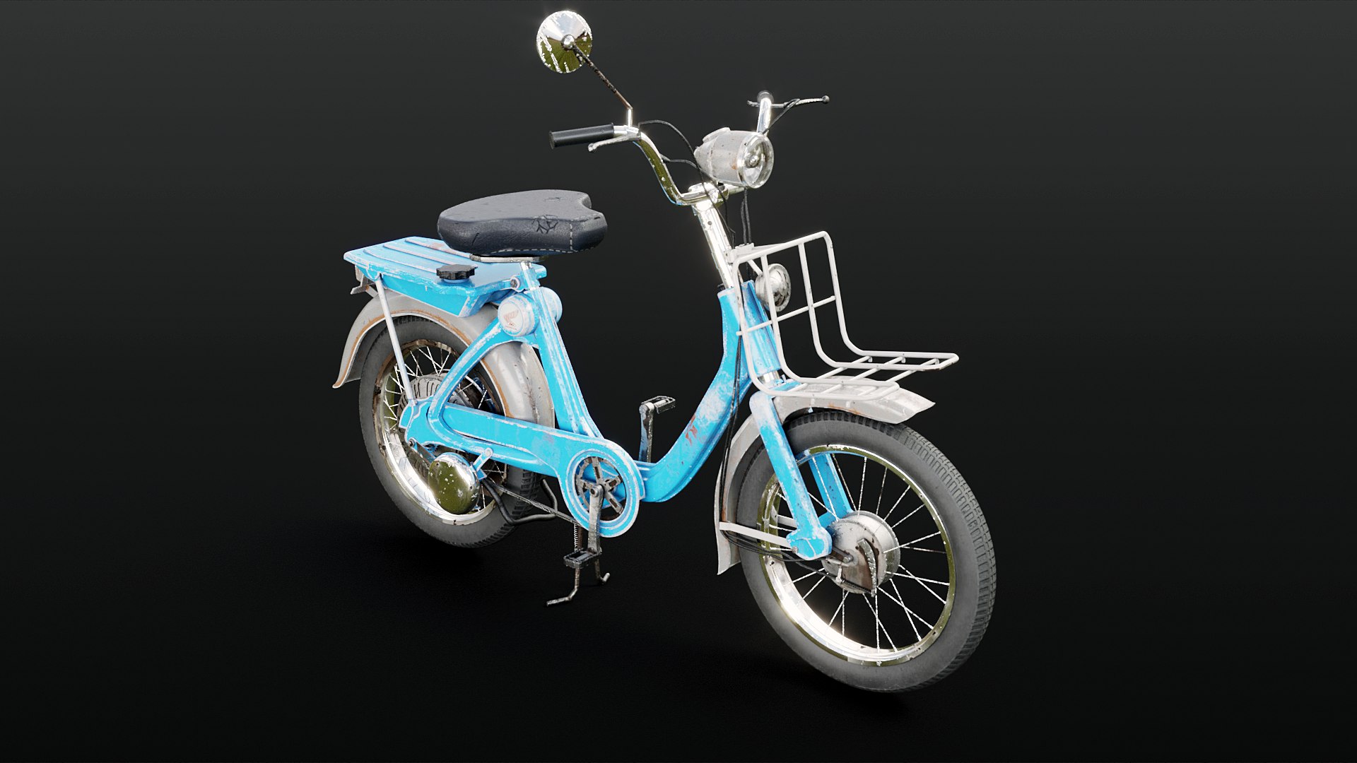 3D Honda P50 Used Model - TurboSquid 2147777