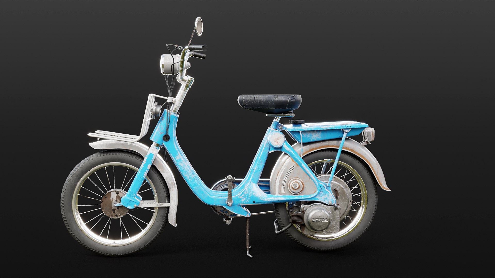 3D Honda P50 Used Model - TurboSquid 2147777