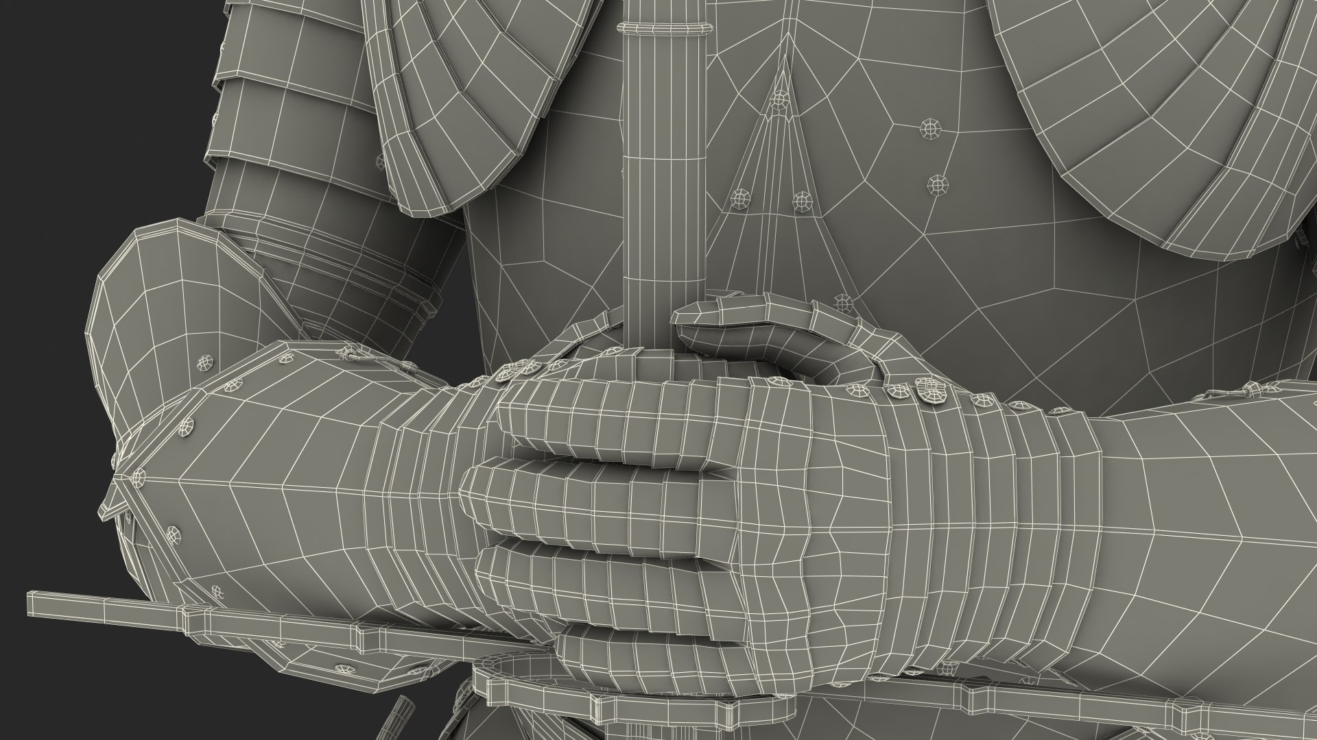 3D model Medieval Knight Plate Armor Standing on Podium - TurboSquid ...