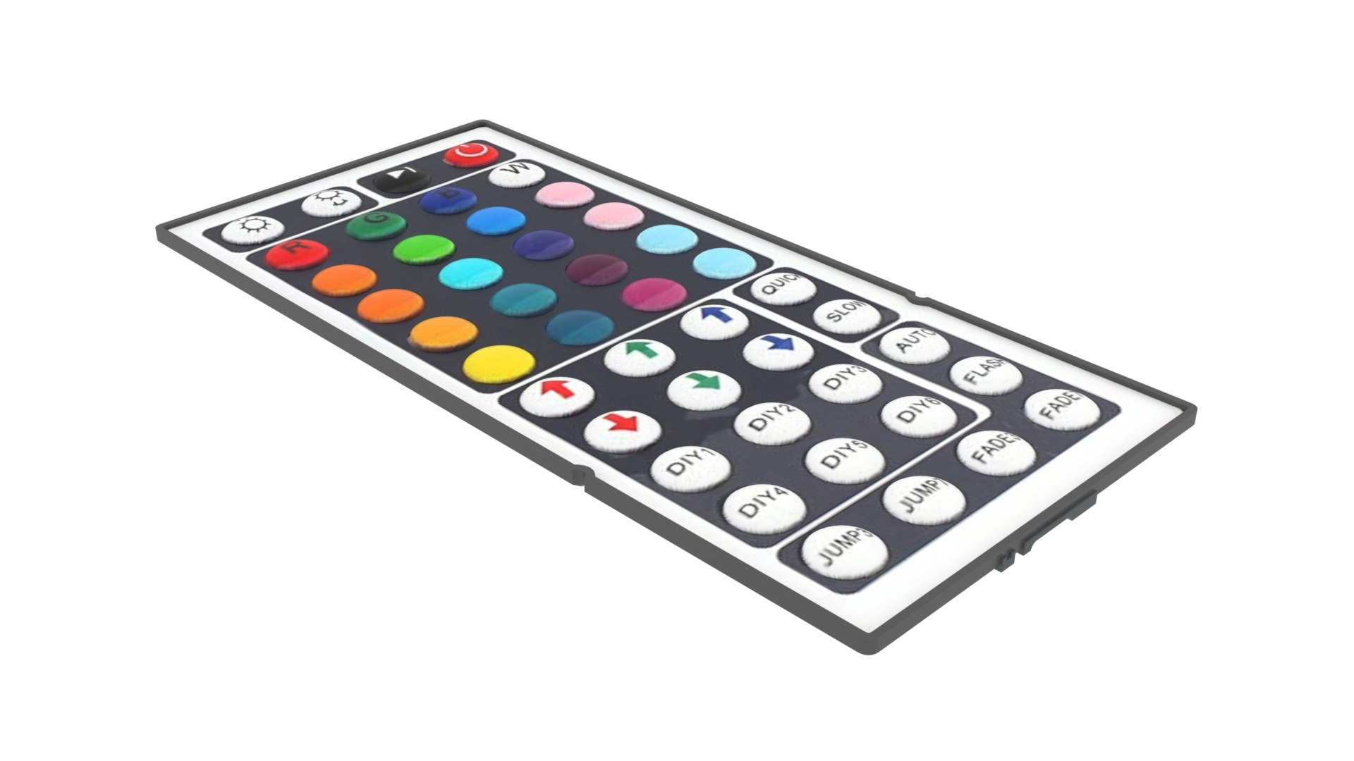 RGB Light Remote Control 3D - TurboSquid 1745749