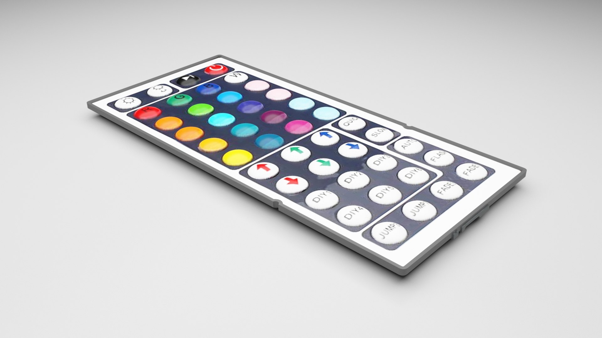 RGB Light Remote Control 3D - TurboSquid 1745749