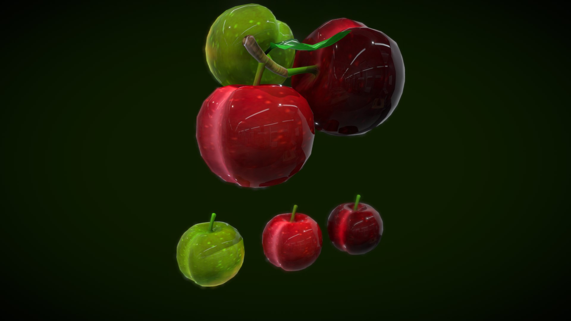 3D Collection Fruit Path7 Model - TurboSquid 2134487