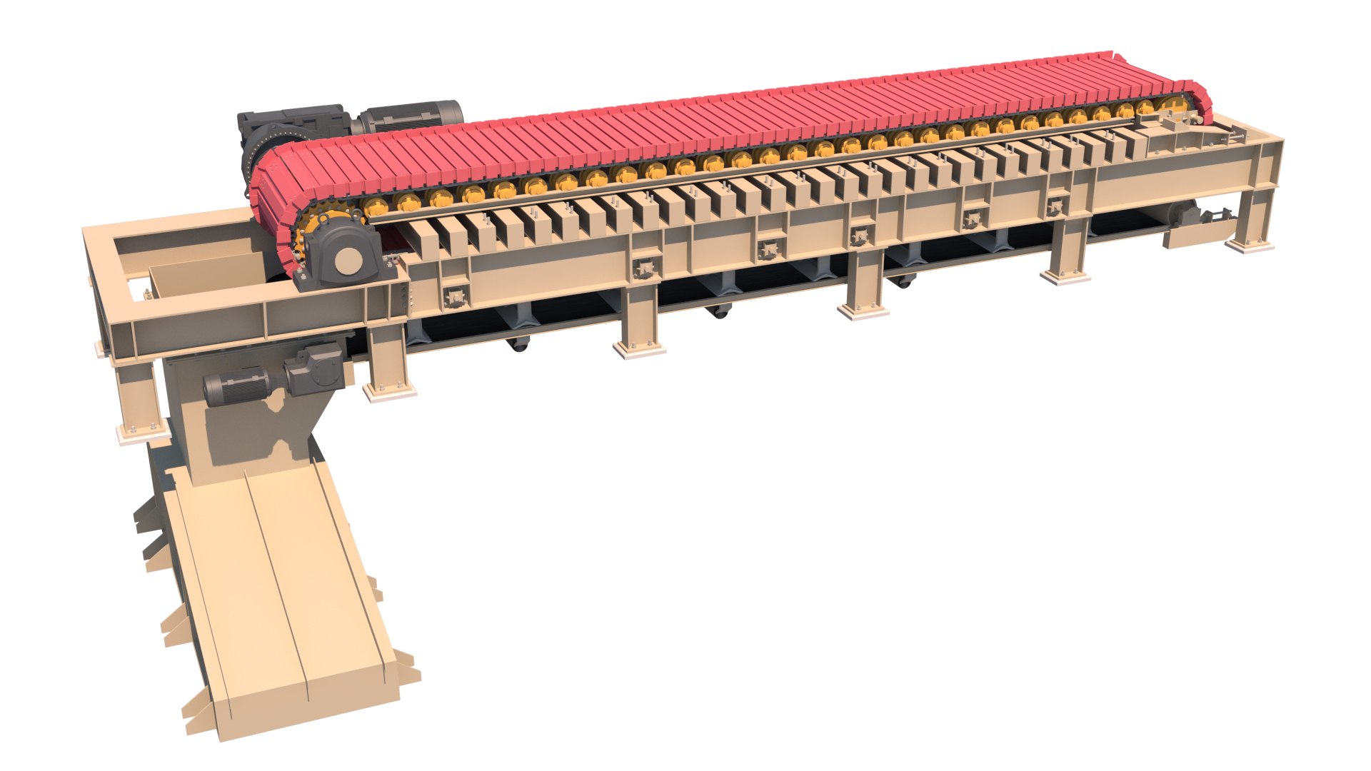 3D ApronFeeders Model - TurboSquid 1836281