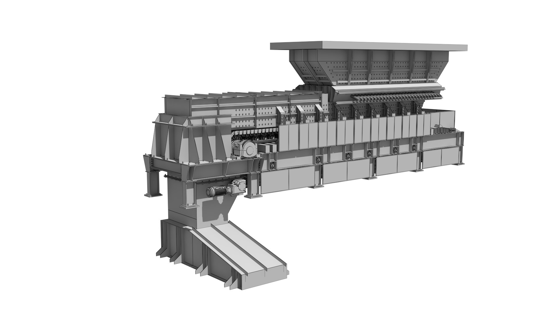 3D ApronFeeders Model - TurboSquid 1836281