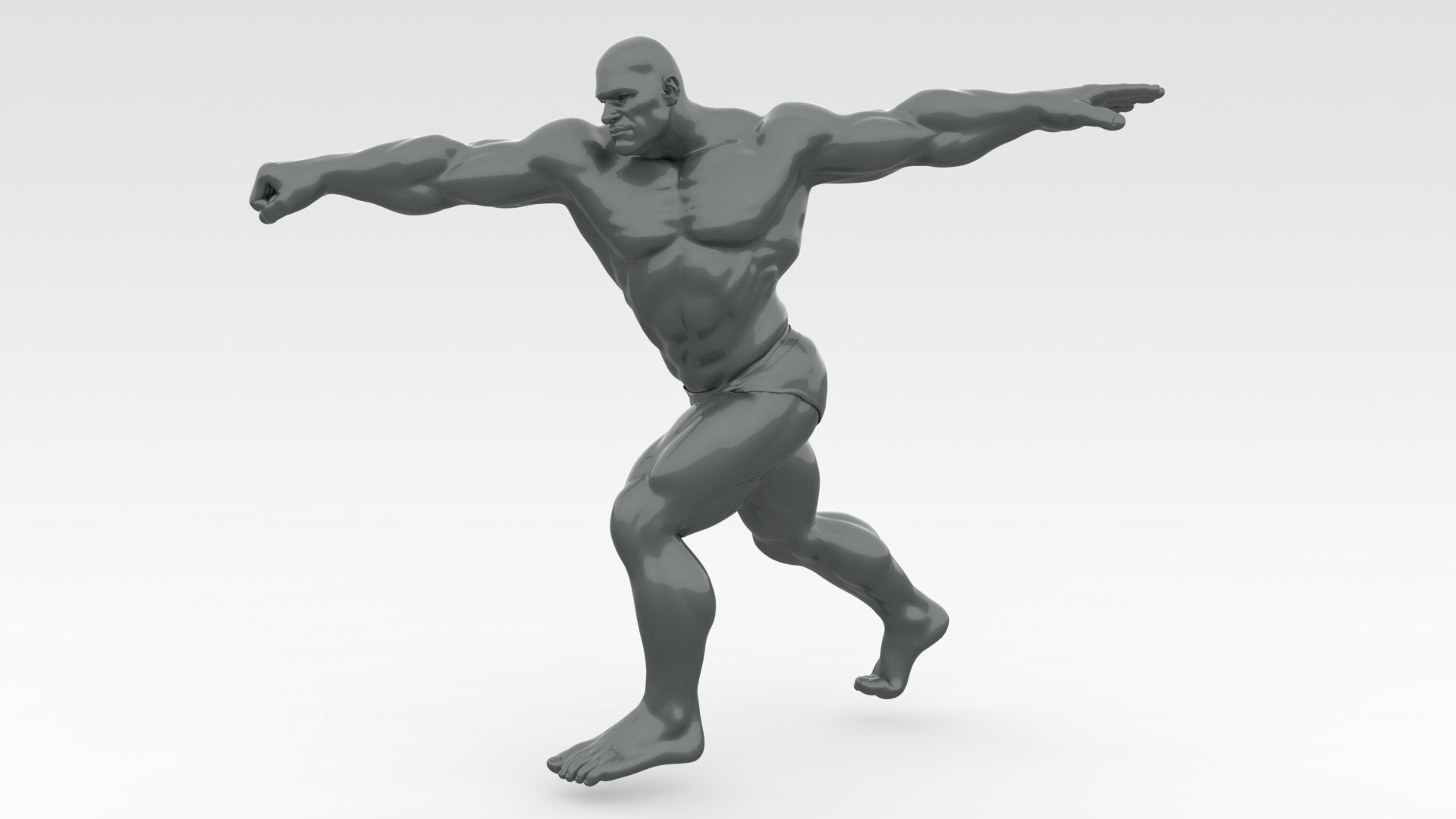 Bodybuilder 3D Model - TurboSquid 1808663