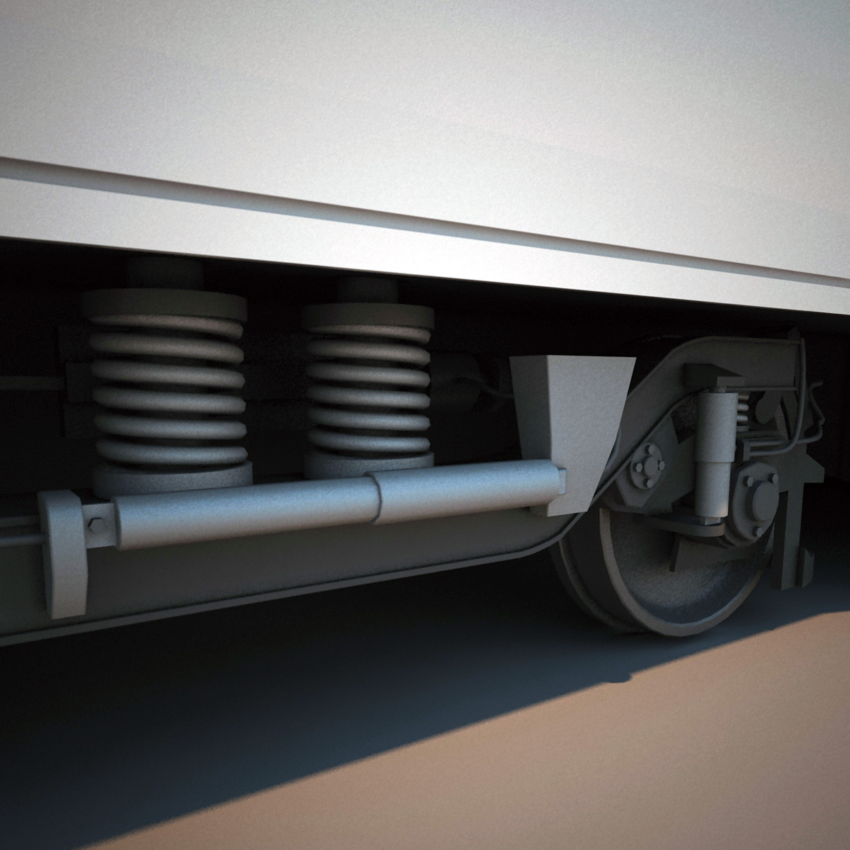 chinese high-speed train crh 3d model
