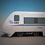 Chinese High-speed Train Crh 3d Model