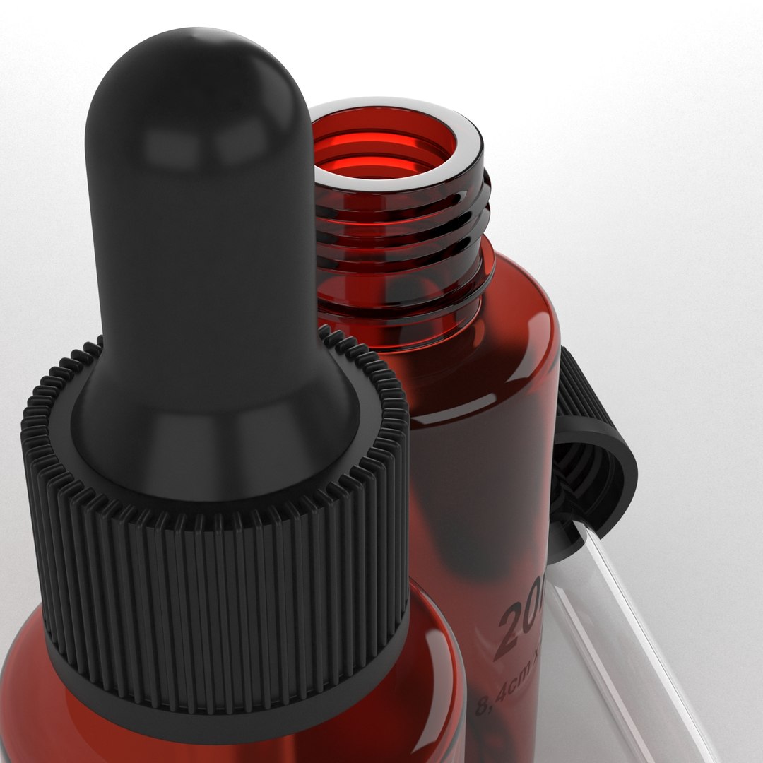 Bottle 20ml 3D Model - TurboSquid 1347285