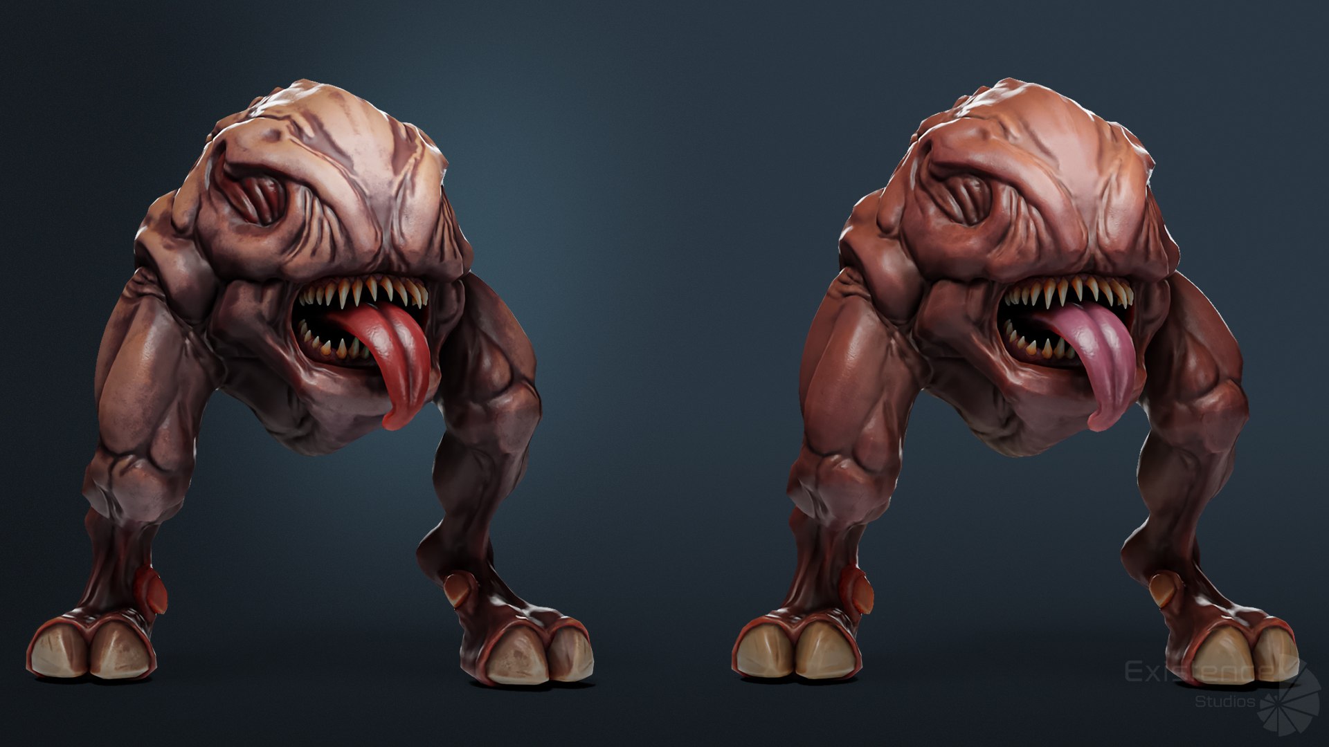 3D Alien Creature 03 - Stylized Monsters - Animation Fantasy UFO Pet ...