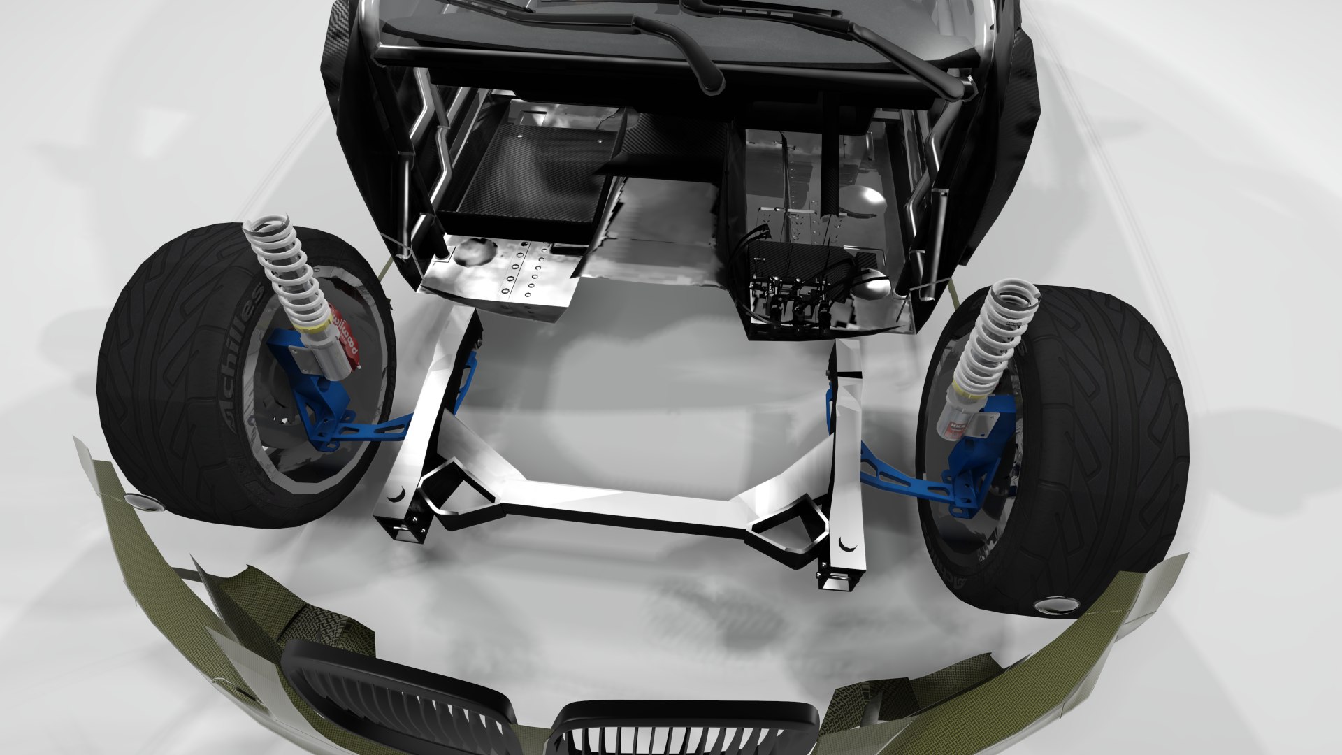 BMW E92 HGK Eurofighter 3D Model - TurboSquid 2317946