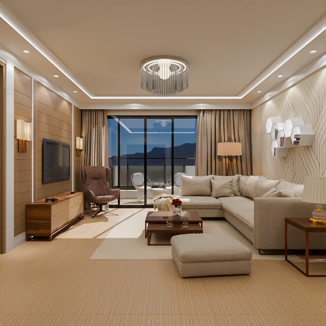 Modern Living Room Interior 3D Model 3D - TurboSquid 2257835