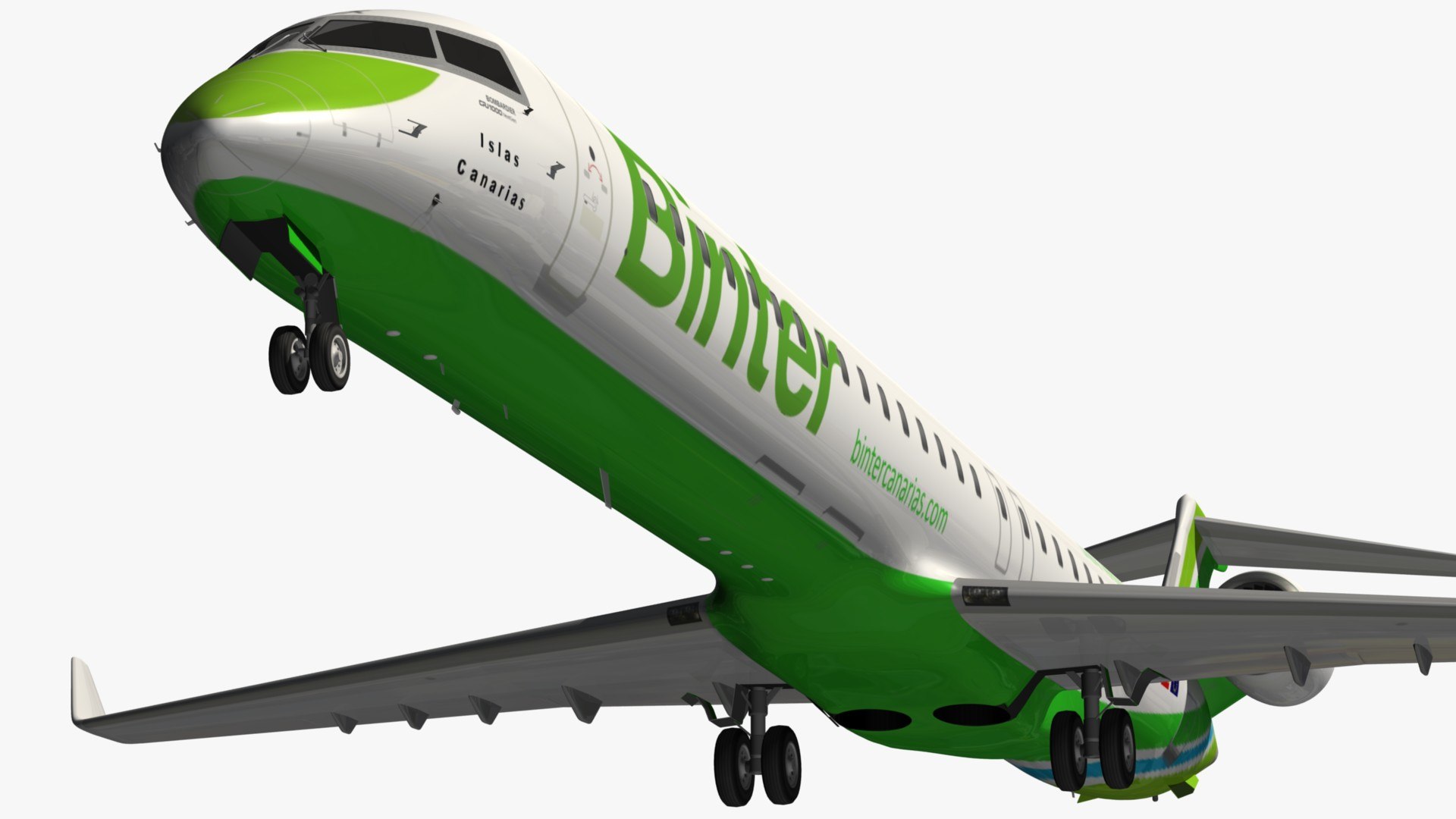 3D Binter Crj 1000 - TurboSquid 1171153