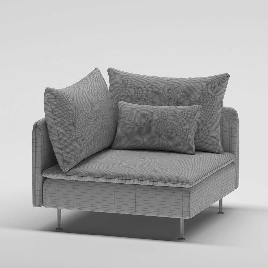 3D model IKEA SODERHAMN furniture collection - TurboSquid 2161367