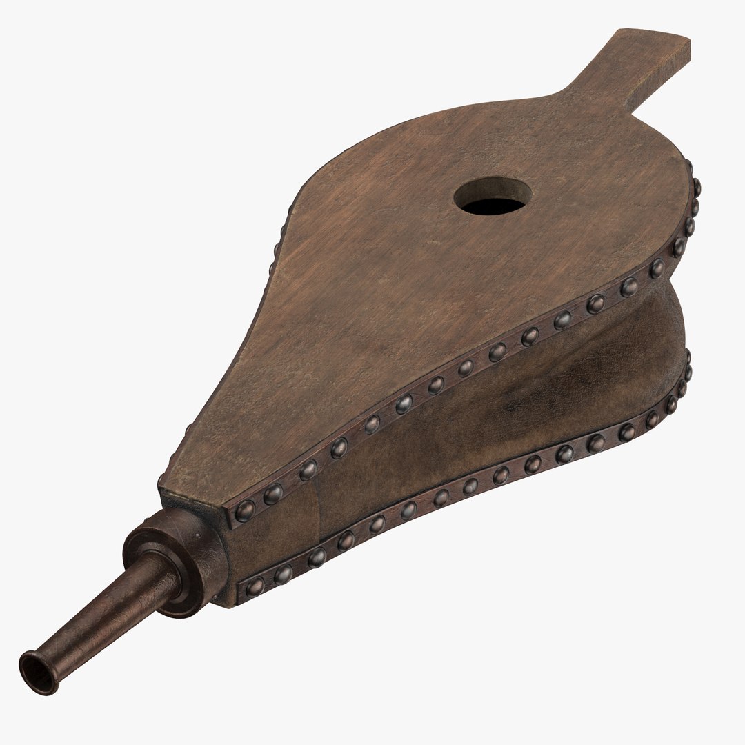 3d Model Blacksmith - Hammer Bellows