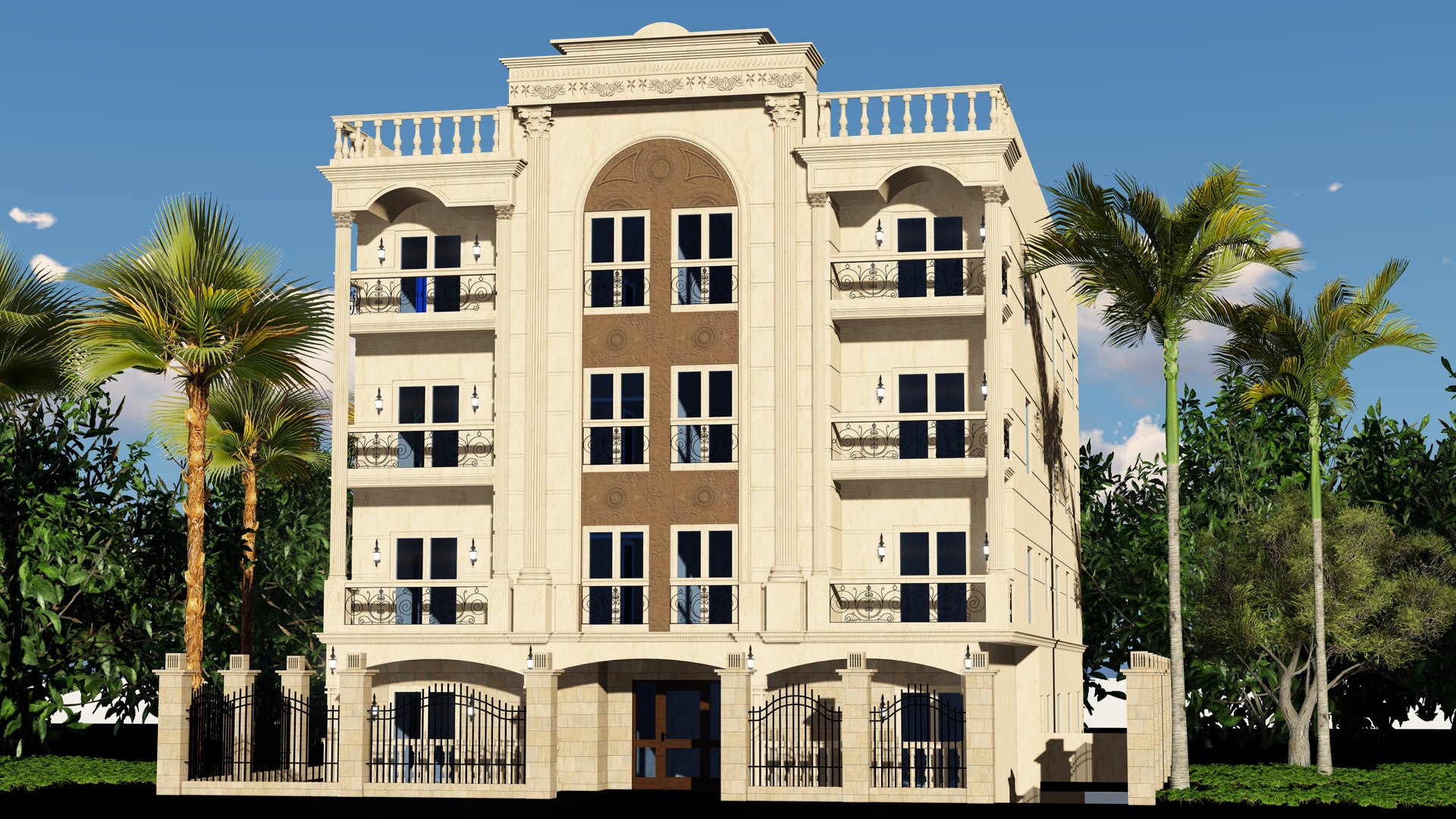 Außenansicht des Revit Model Classic 3D-Modell - TurboSquid 1205920