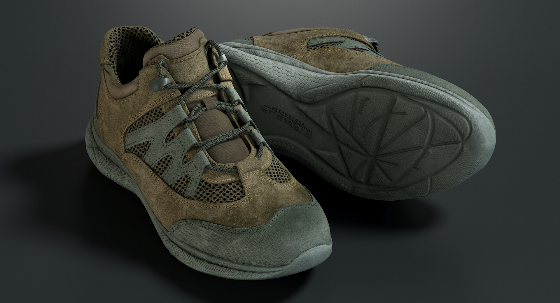 Realistic shoes 2 3D model - TurboSquid 1435422