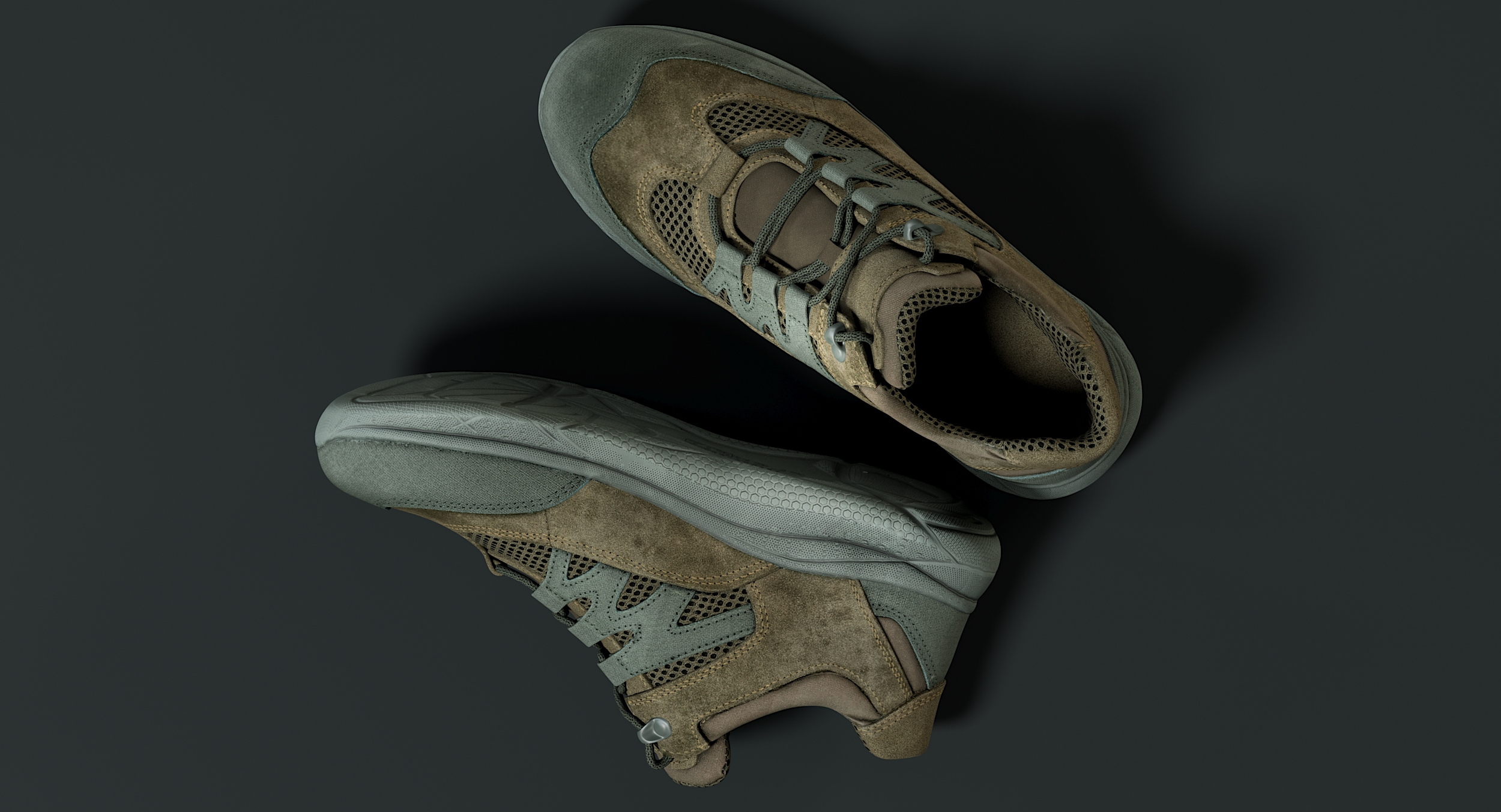 Realistic shoes 2 3D model - TurboSquid 1435422