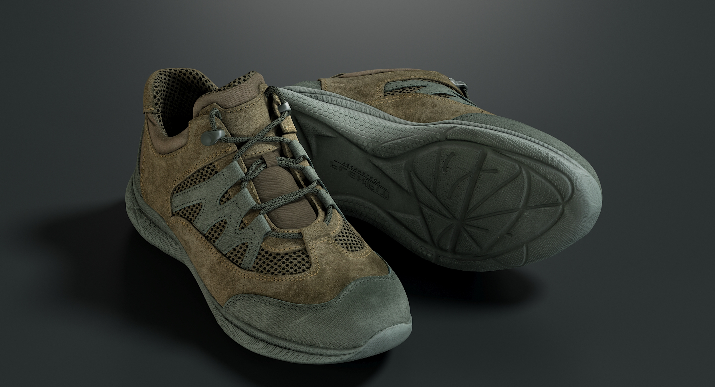 Realistic shoes 2 3D model - TurboSquid 1435422