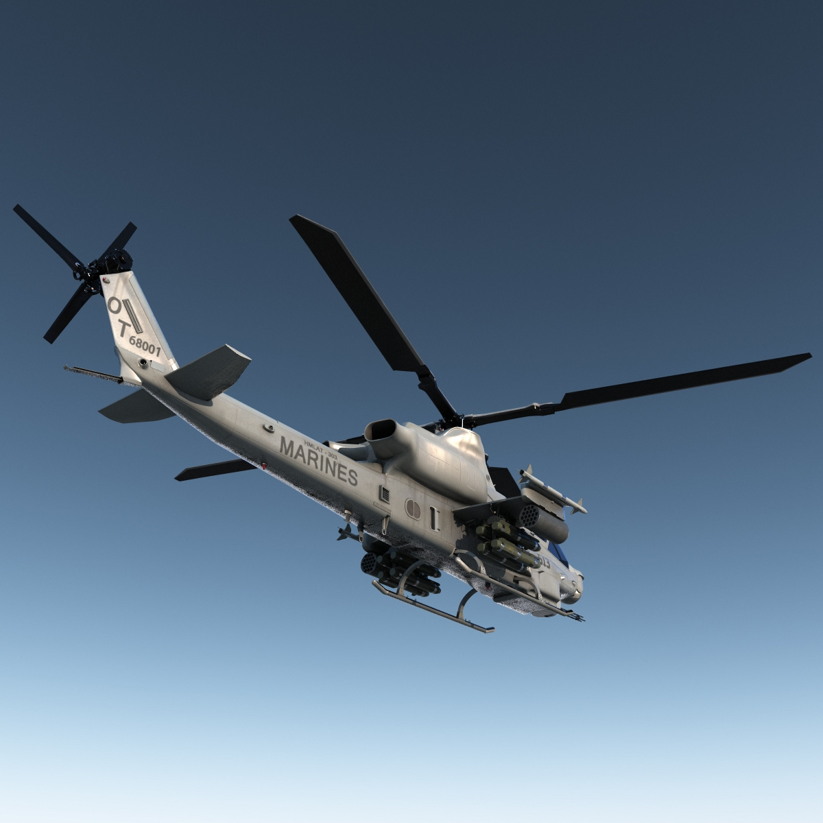 attack helicopter bell ah max