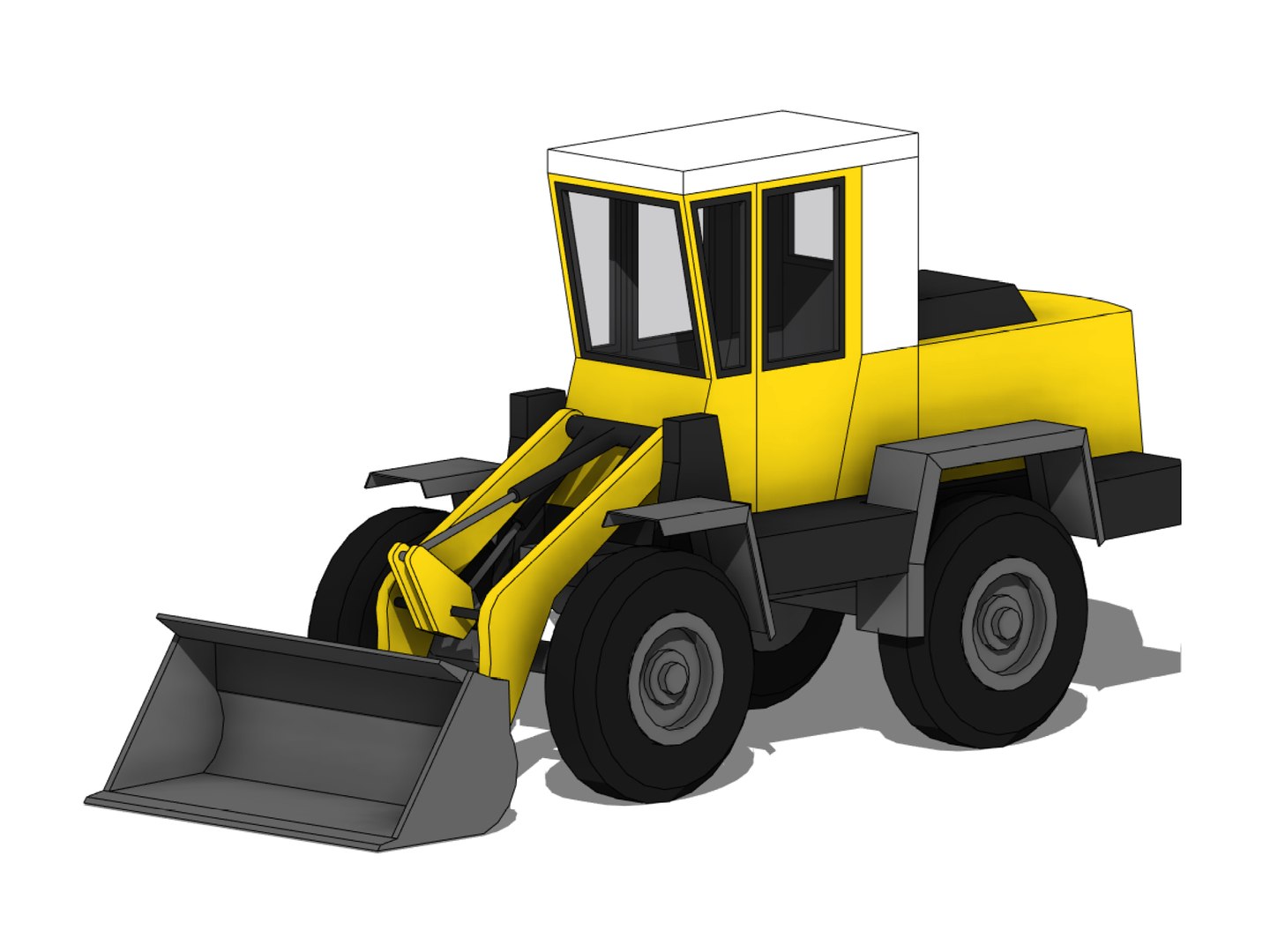 3D Parametric Wheel Loader - Revit Family - TurboSquid 1820261