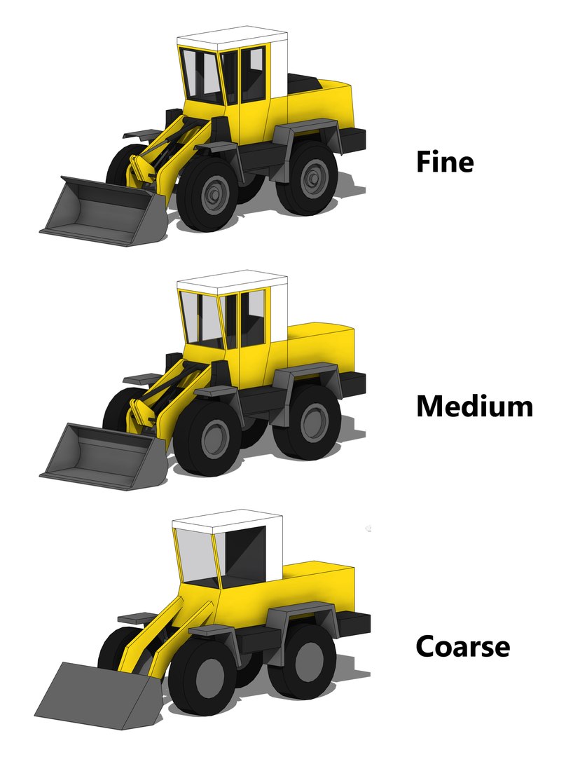 3D Parametric Wheel Loader - Revit Family - TurboSquid 1820261