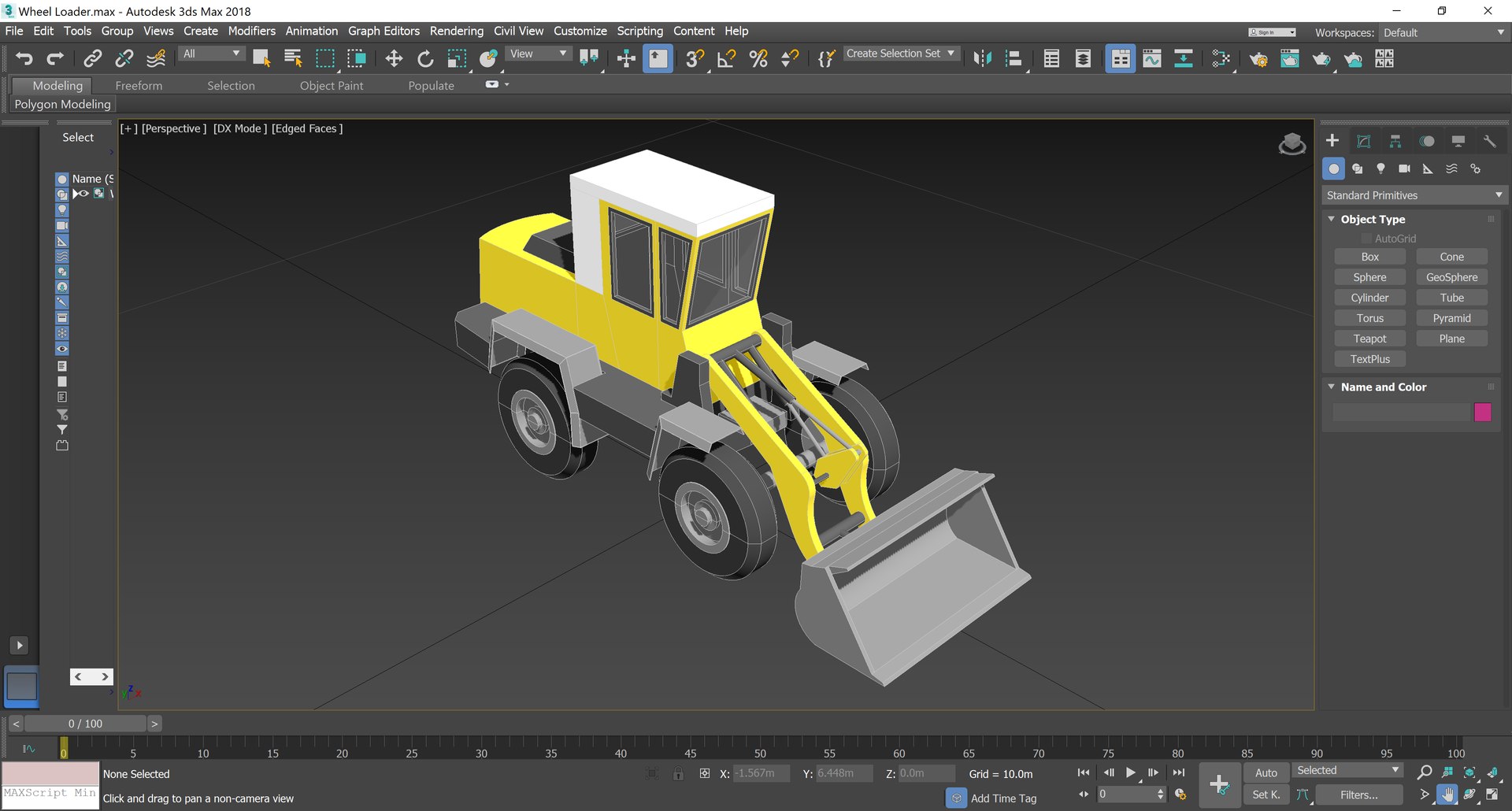 3D Parametric Wheel Loader - Revit Family - TurboSquid 1820261