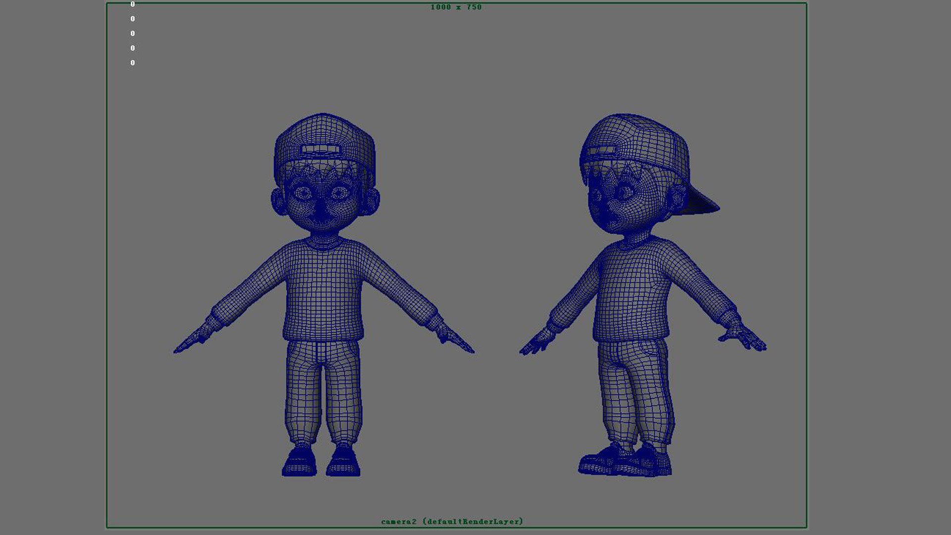 3D Animated characters students passersby Little Boys cartoon boy Model ...