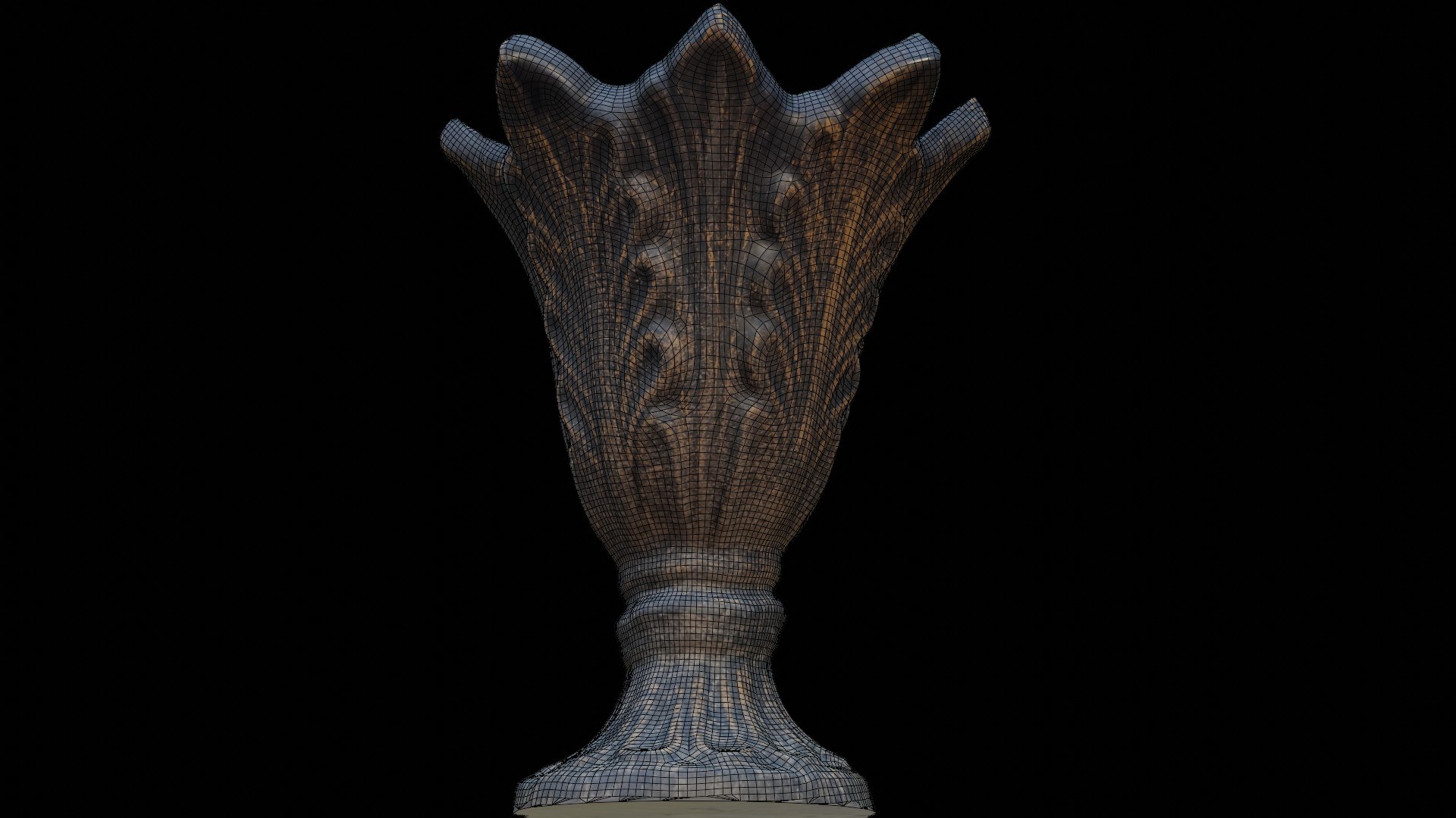 3D Weathered Garden Urn Scan Model - TurboSquid 2434571